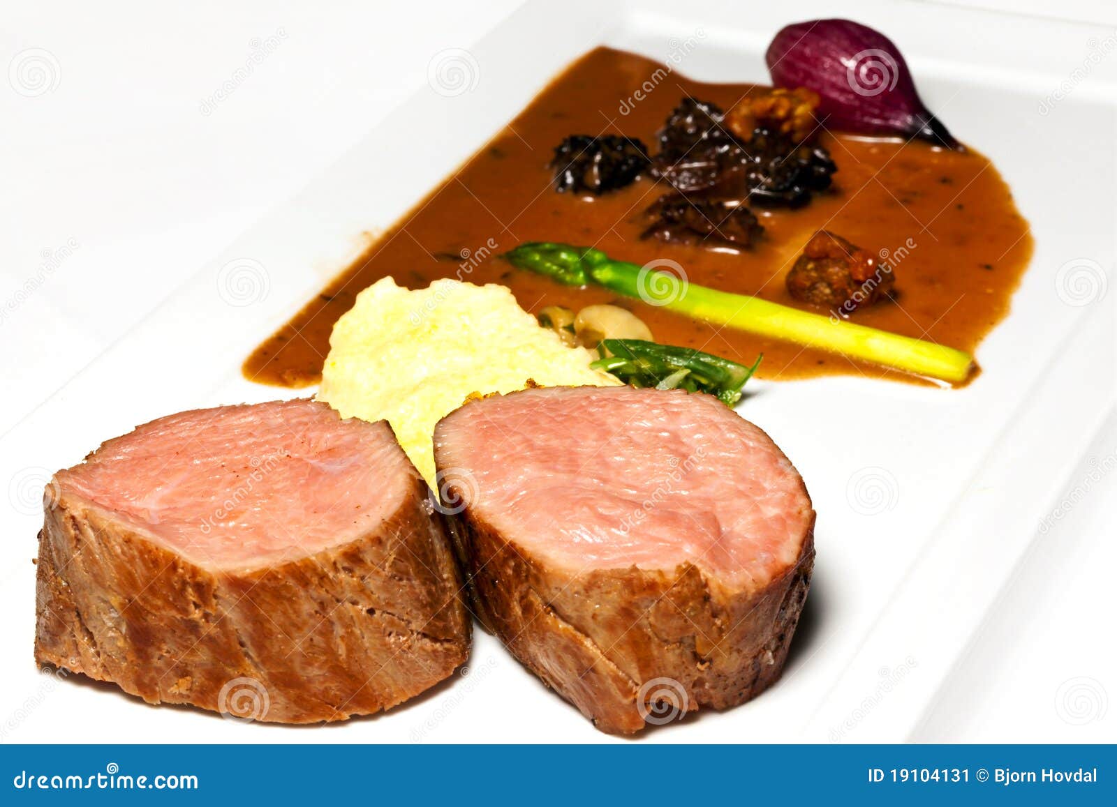 De Filet Van Het Kalfsvlees Stock Afbeelding - Image of belangrijkst ...