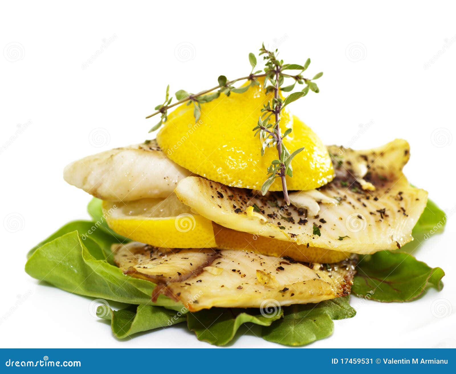 De Filet Van Saute Van Tilapia Stock Afbeelding - Image of ...