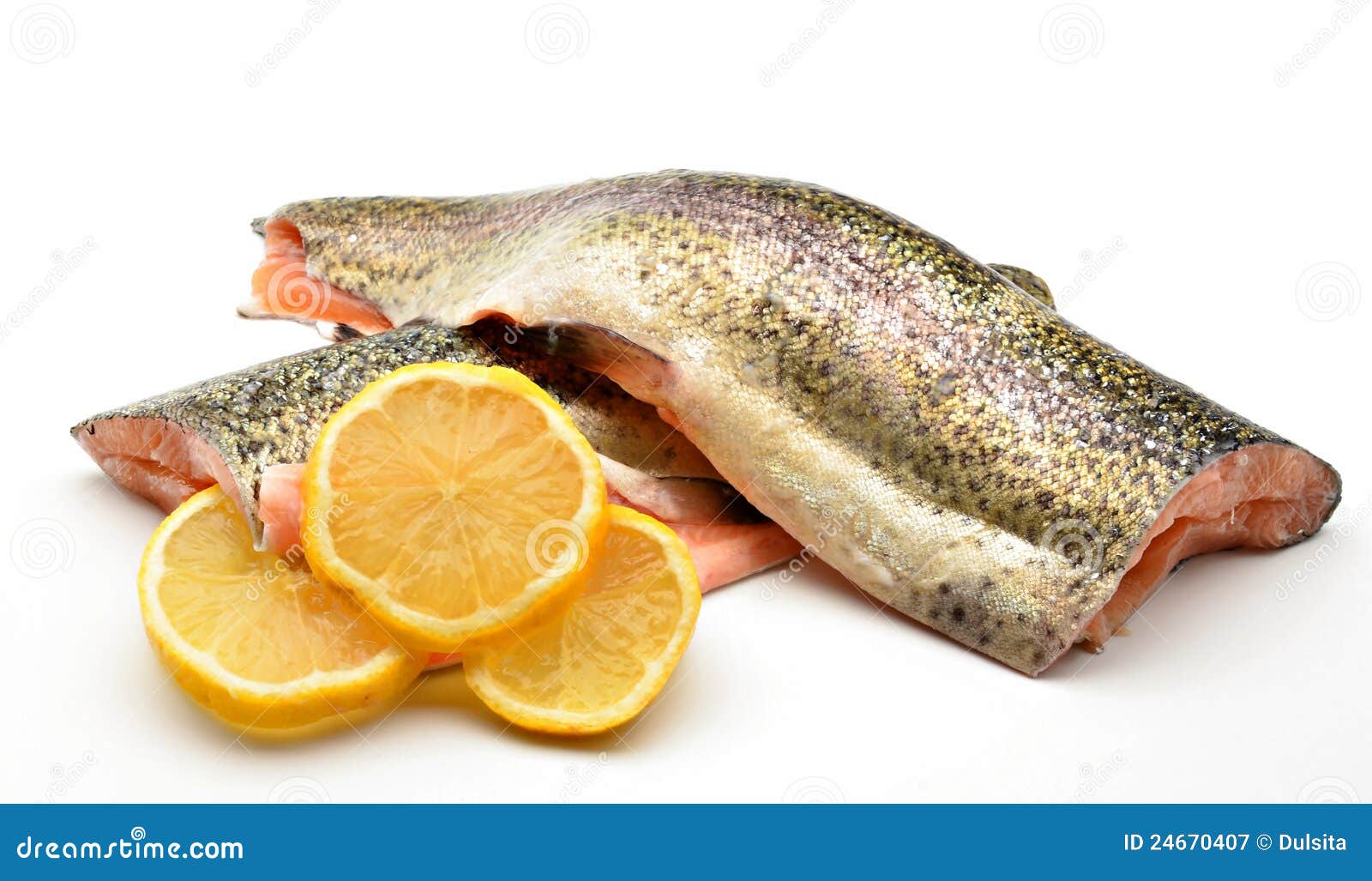 De filets van de forel stock afbeelding. Image of delicatesse - 24670407