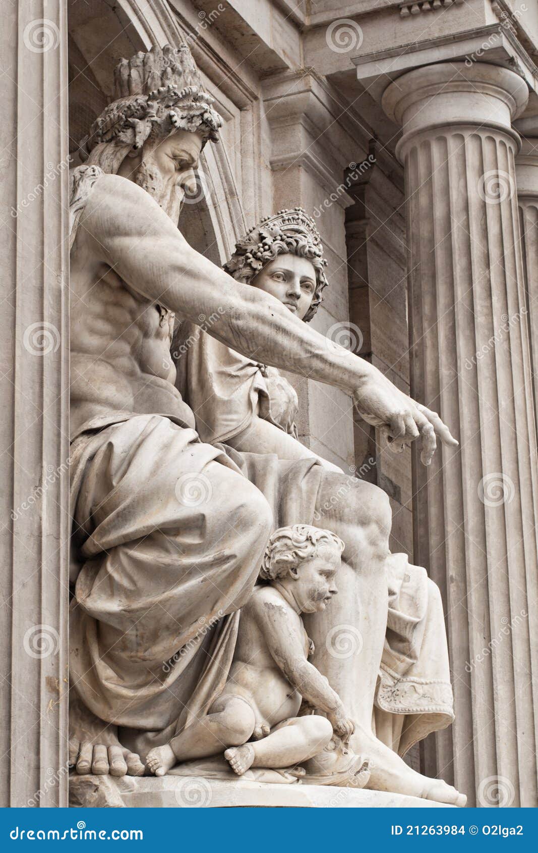 De Filosofie Van De Beeldhouwwerken Stock Foto - Image of oostenrijk ...