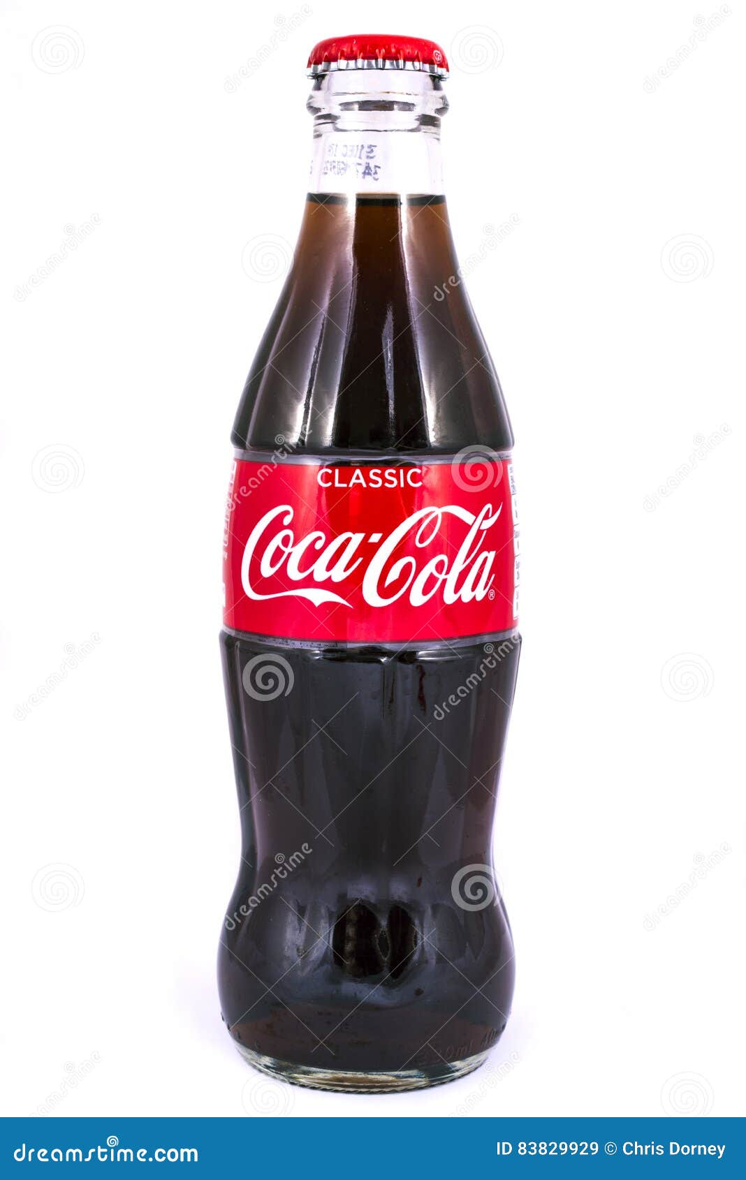 De fles van de coca-cola redactionele stock afbeelding. Image of etiket ...
