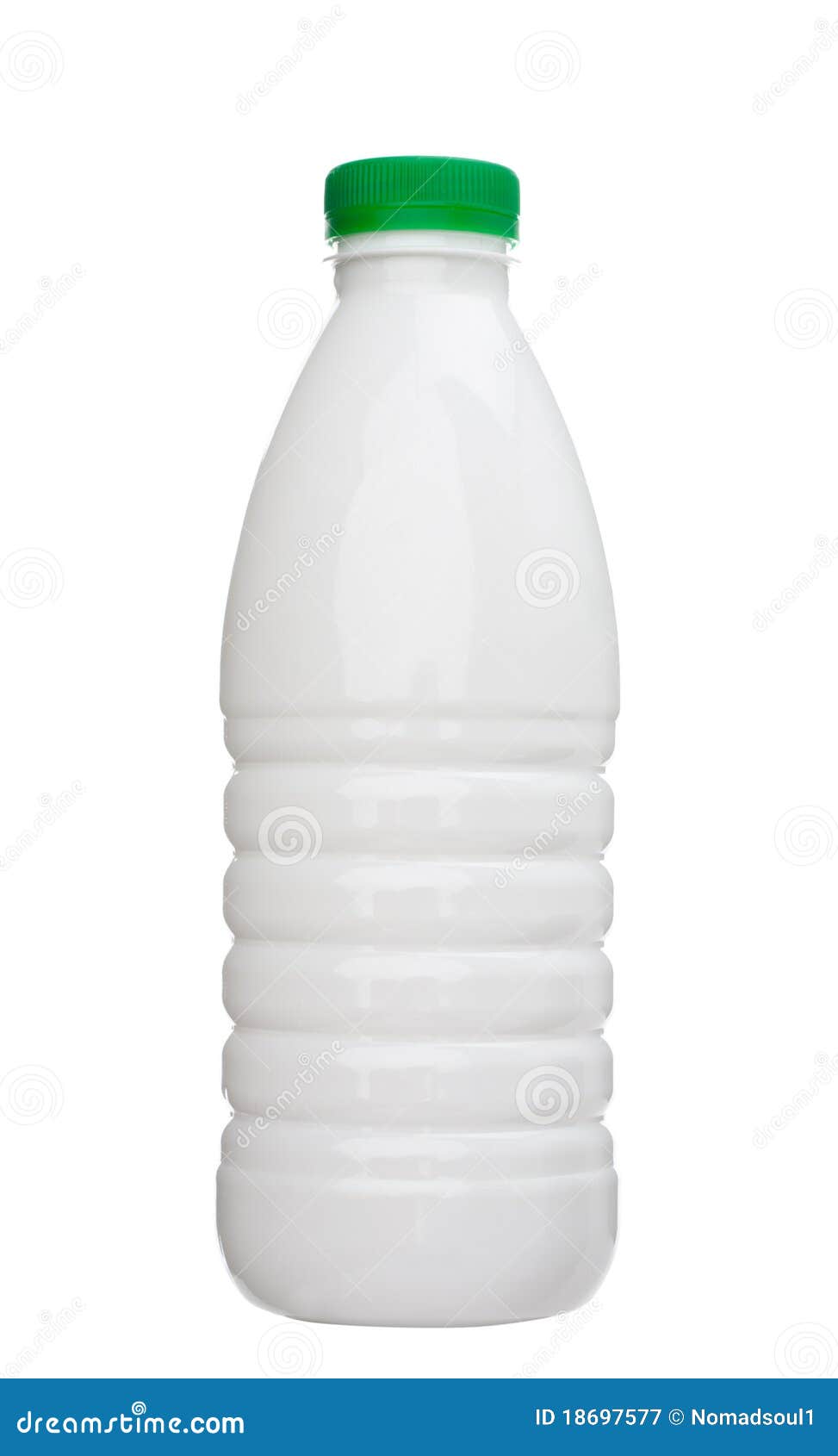 De fles van de melk stock afbeelding. Image of product - 18697577