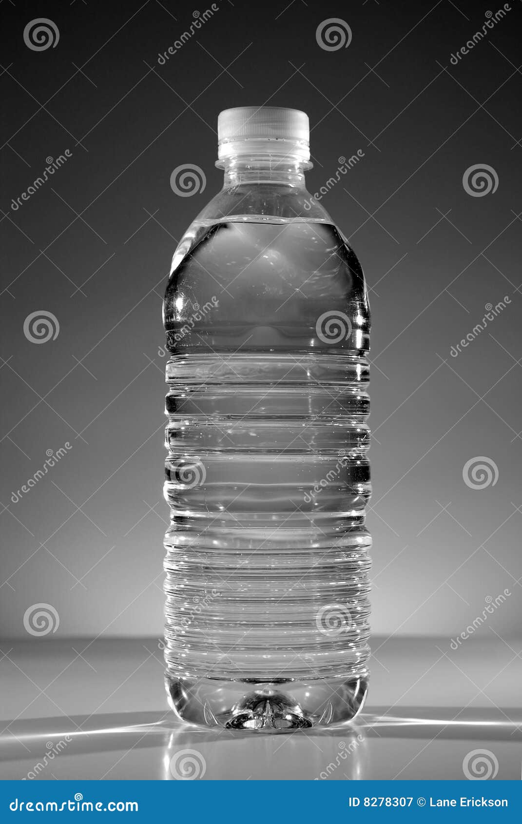 De Fles van het water stock afbeelding. Image of water - 8278307