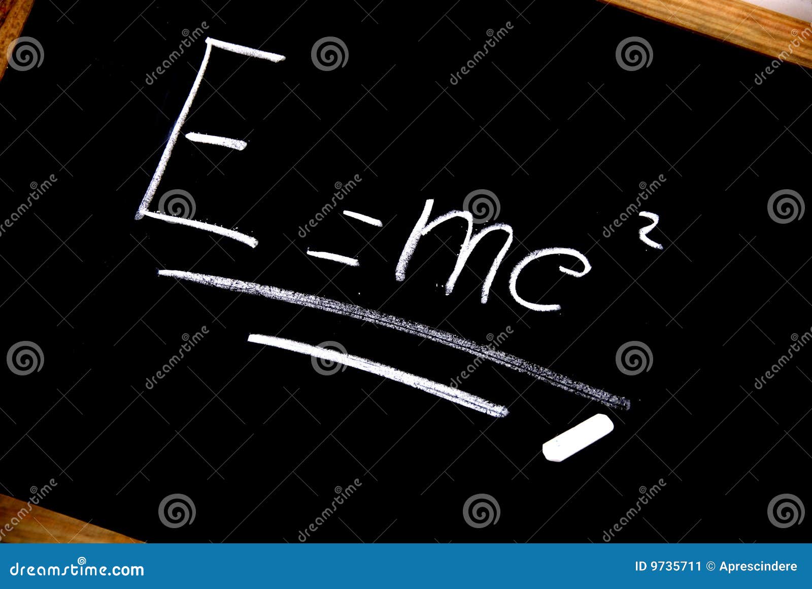 De formule van Einstein stock afbeelding. Image of vergelijking - 9735711