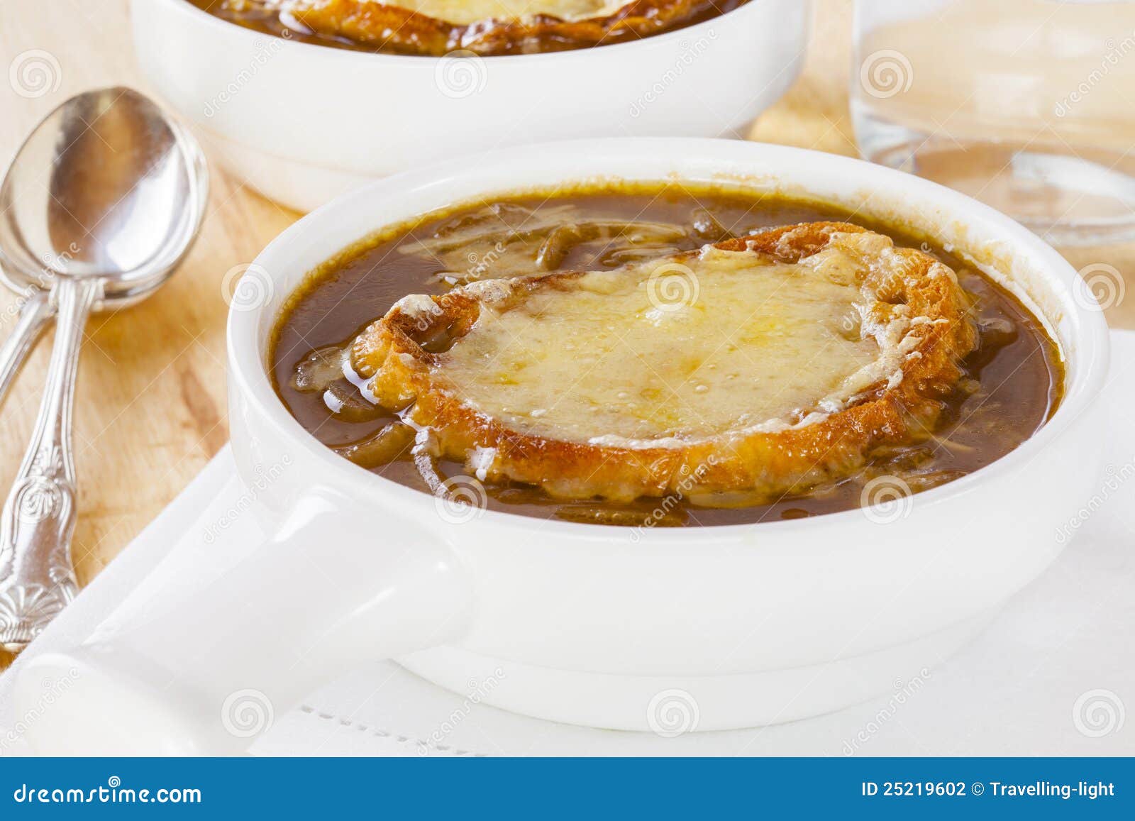 De Franse Soep van de Ui stock foto. Image of keuken - 25219602