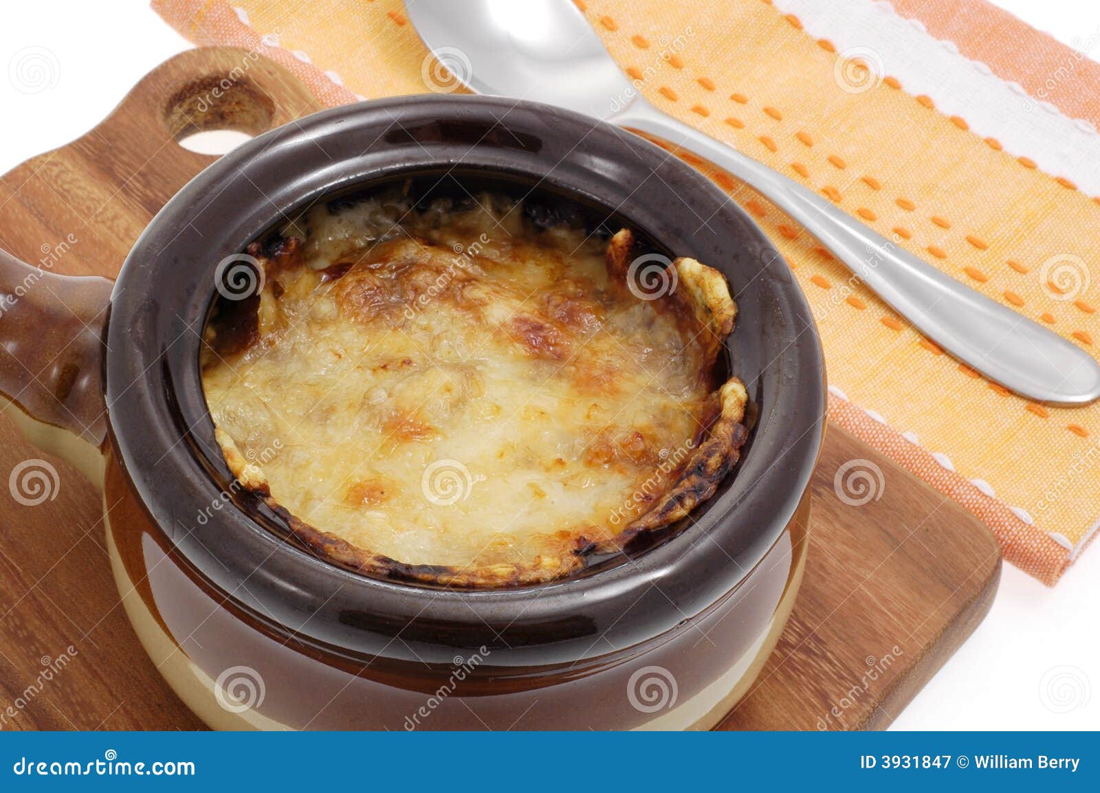 De Franse Soep van de Ui stock afbeelding. Image of smakelijk - 3931847