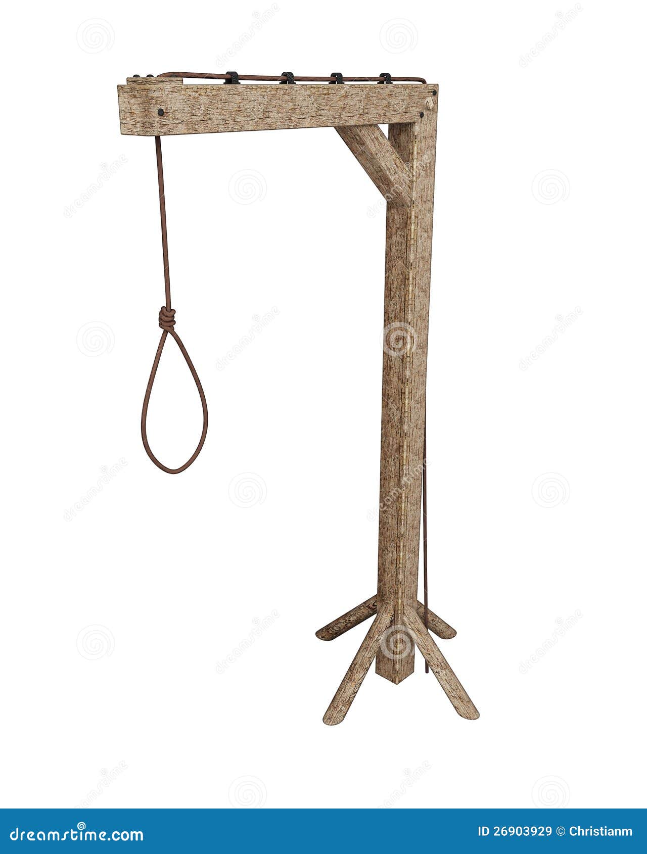 De galg van de beul stock illustratie. Illustration of wreed - 26903929