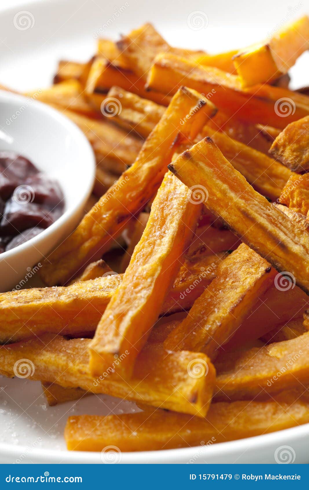 De Gebraden Gerechten Van De Bataat Stock Afbeelding - Image of ...