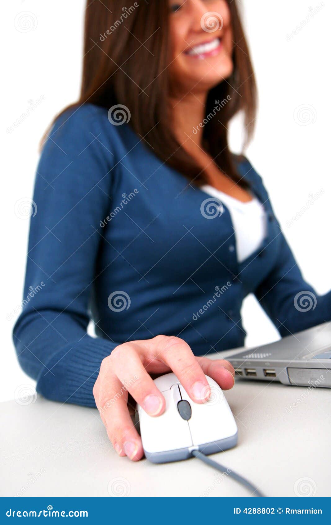 De Gebruiker Van De Computer Stock Foto - Image of achtergrond, zitting ...