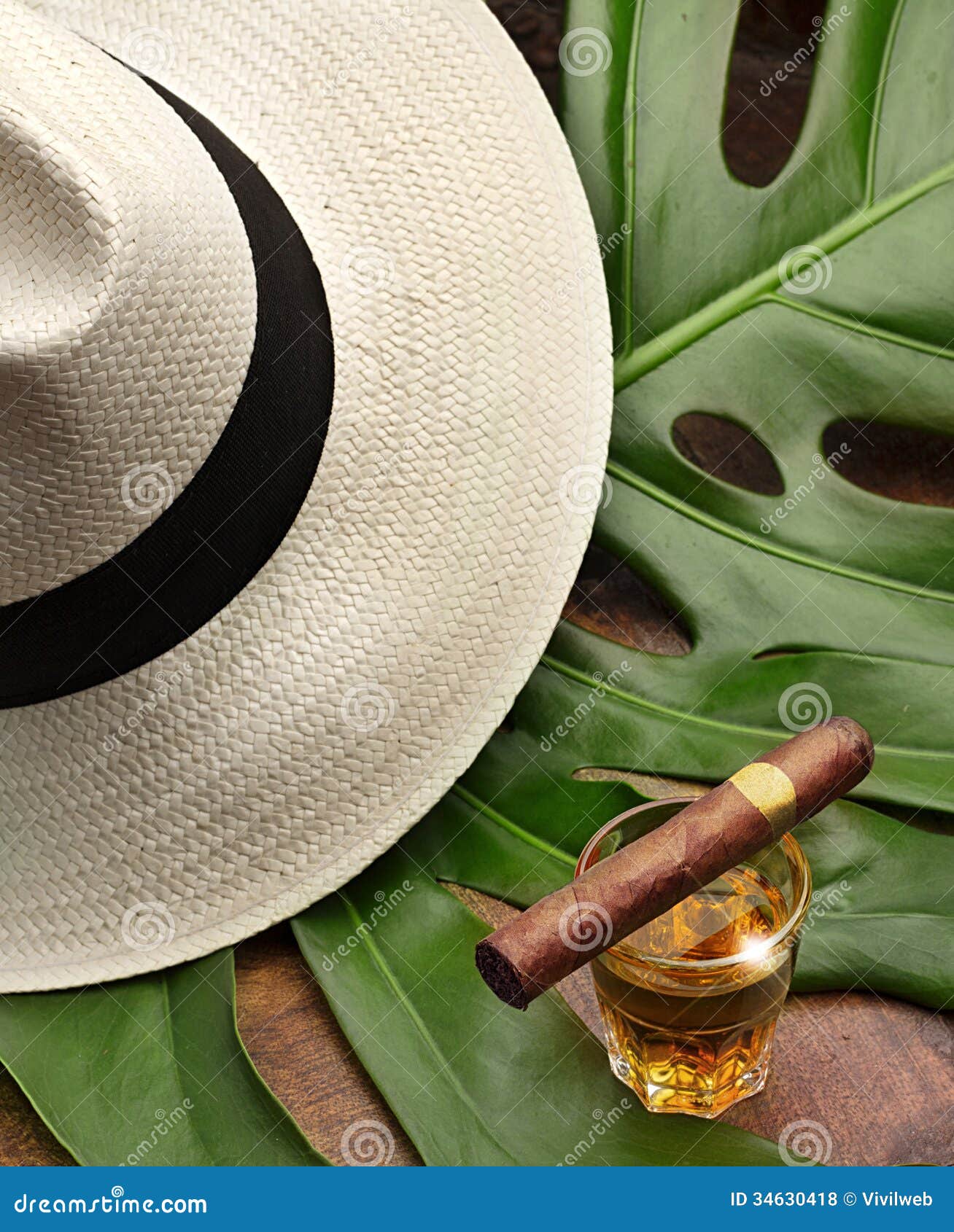 De geest van Cuba stock foto. Image of rijk, blad, hoed - 34630418