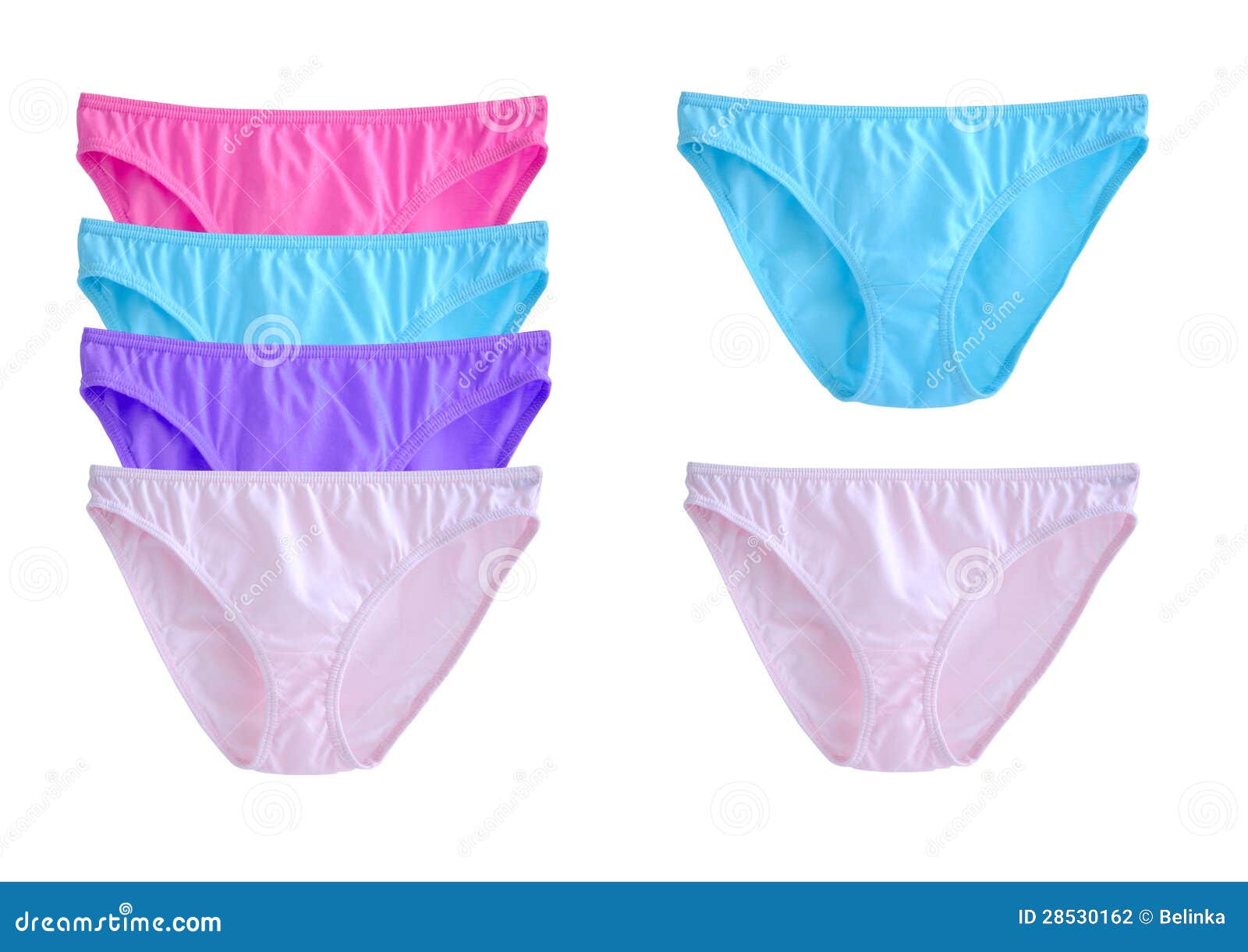 De Gekleurde Damesslipjes Van Vrouwen Stock Foto - Image of kleurrijk ...