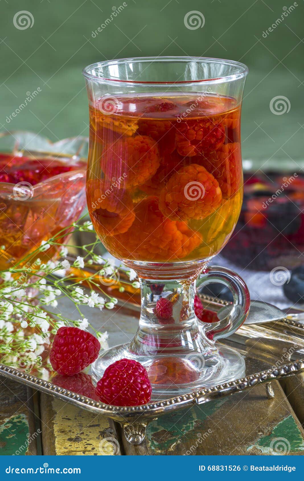 De Gelei Van Het De Zomerfruit Stock Foto - Image of daglicht, voedsel ...