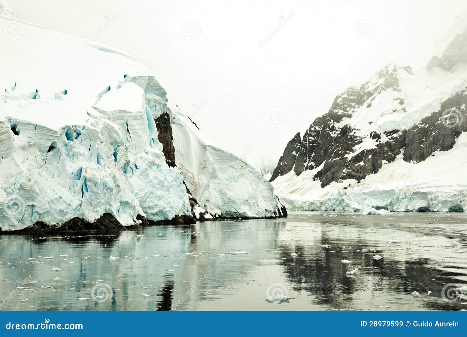 De Gerlache Strait, Antarctica Stock Image - Image of iceberg, snow ...