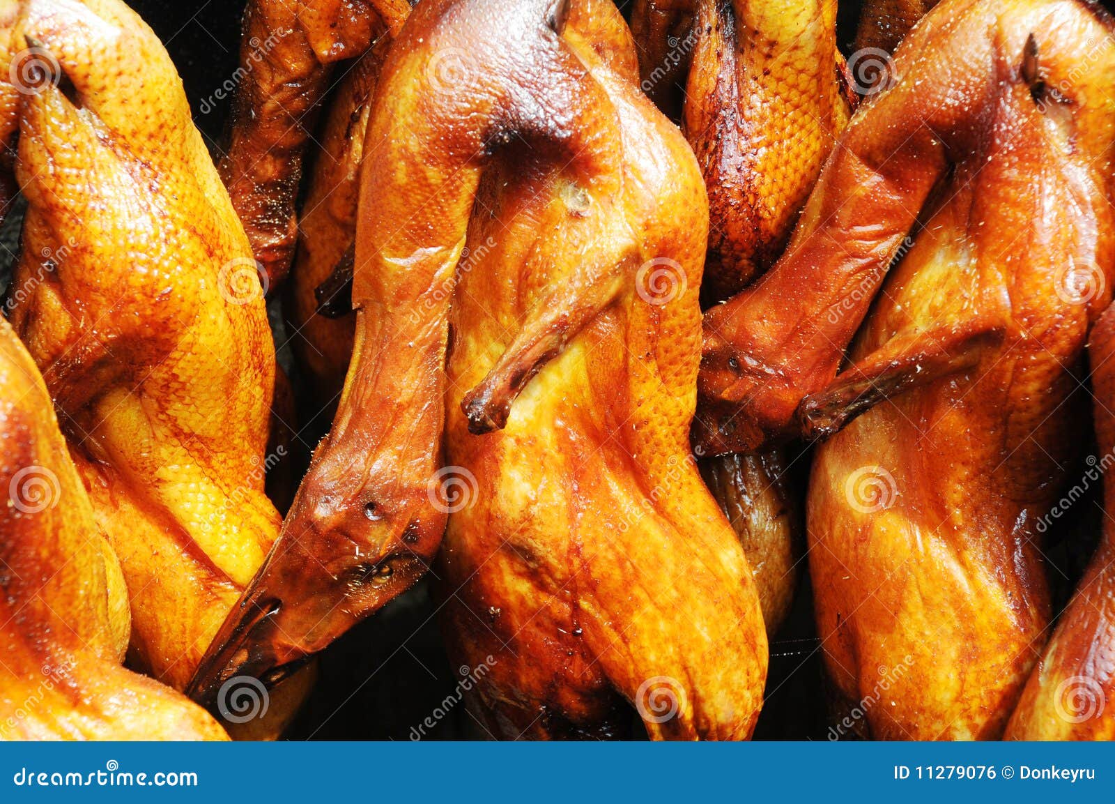 De Geroosterde Eenden Van Peking. Stock Foto - Image of voedsel, snack ...