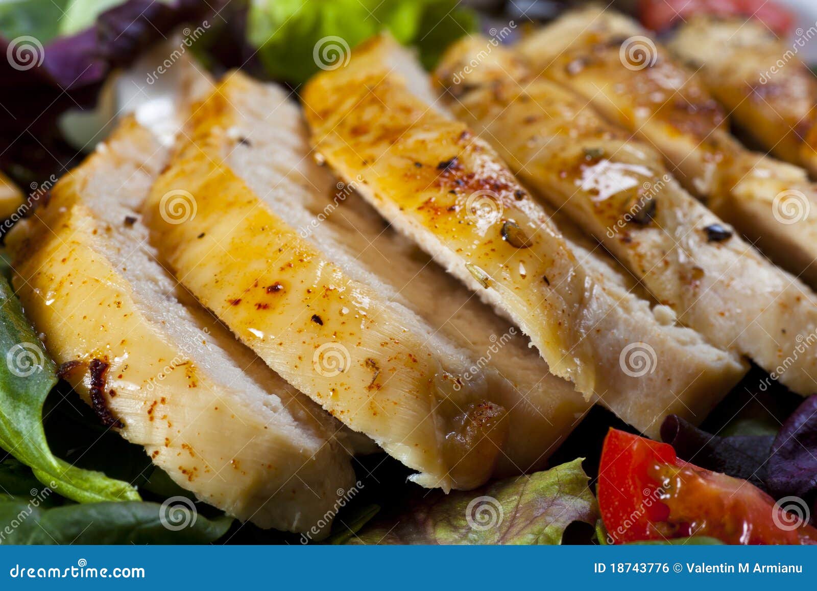 De Gesneden Borst Van De Kip Stock Foto - Image of maaltijd, turkije ...