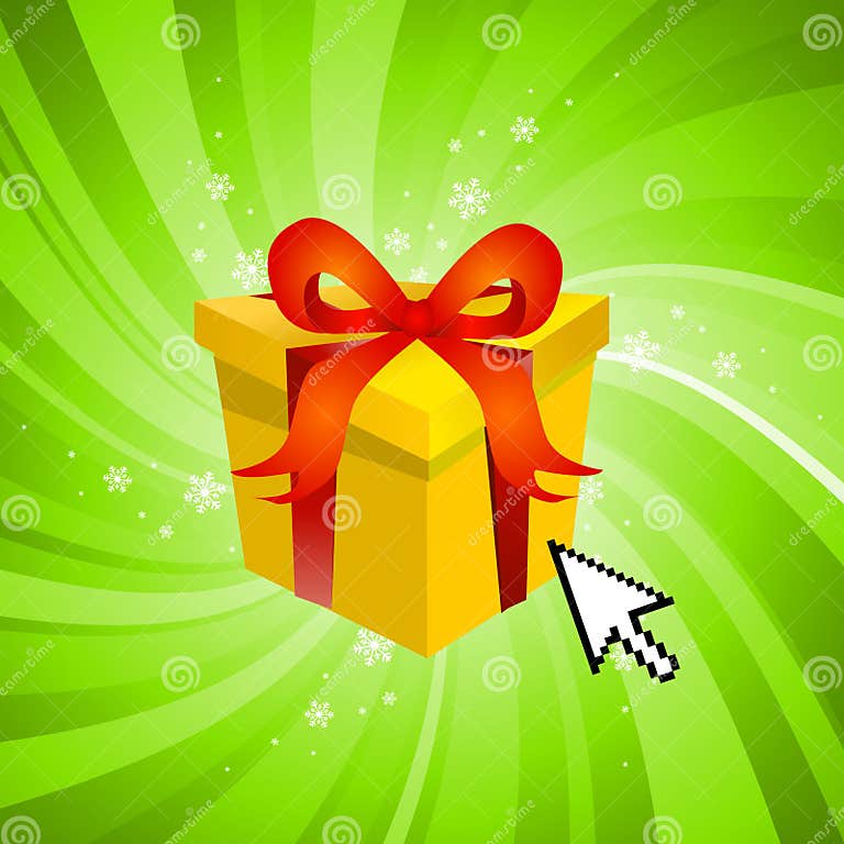 De gift van de verrassing vector illustratie. Illustration of ...