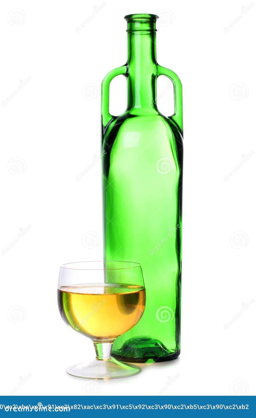 De Glazen Van De Alcohol Op Fles Stock Foto - Image of drank, gemengd ...