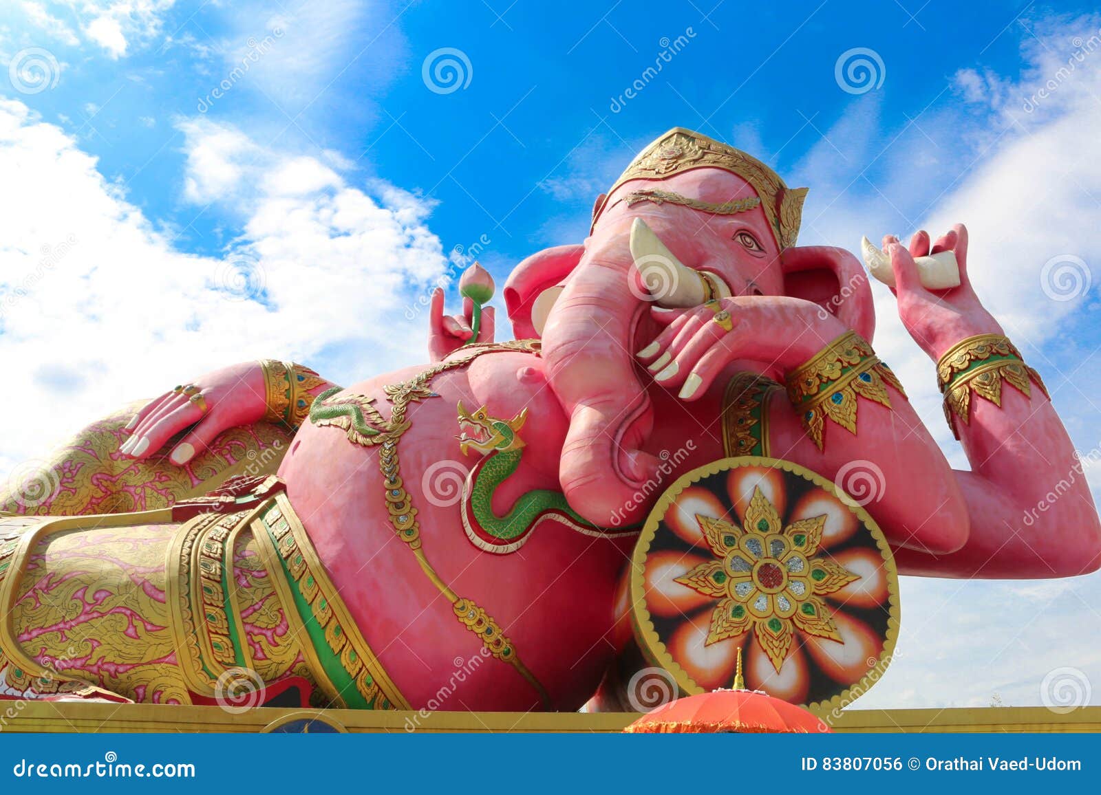 De God Ganesha van India stock foto. Image of thailand - 83807056