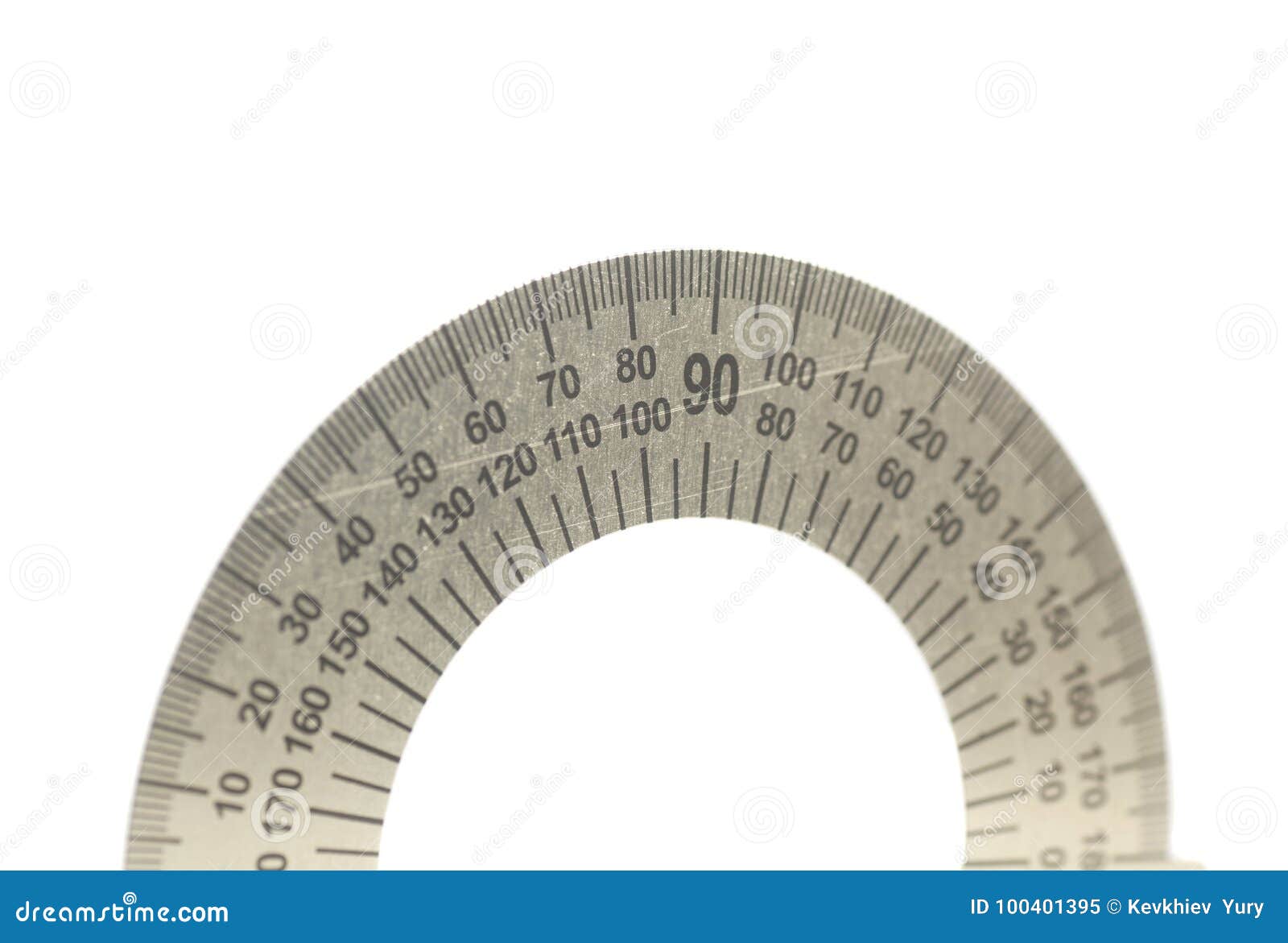De Gradenboog Van Het Metaal Stock Afbeelding - Image of maatregel ...