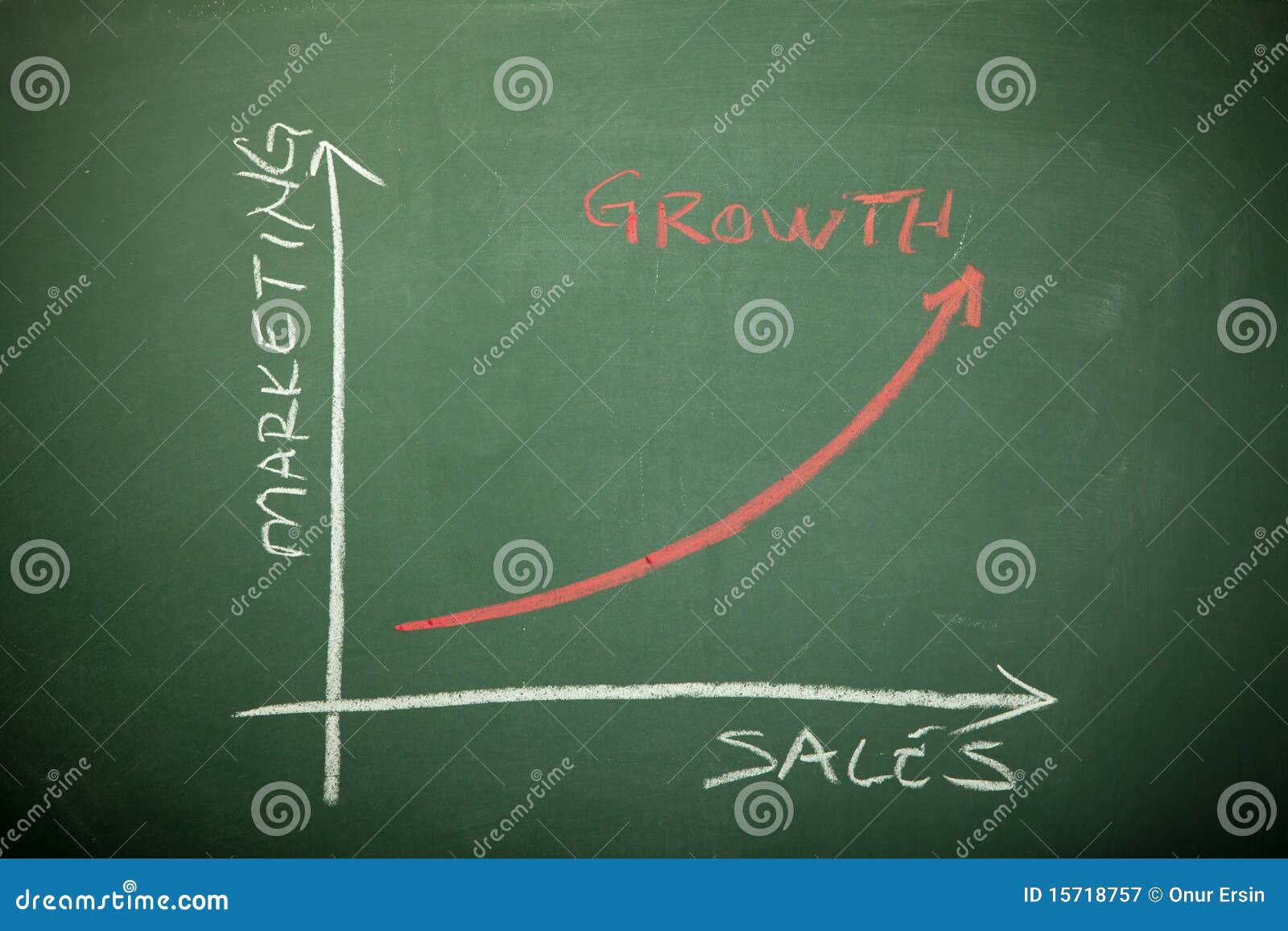 De Grafiek van de groei stock afbeelding. Image of grafiek - 15718757