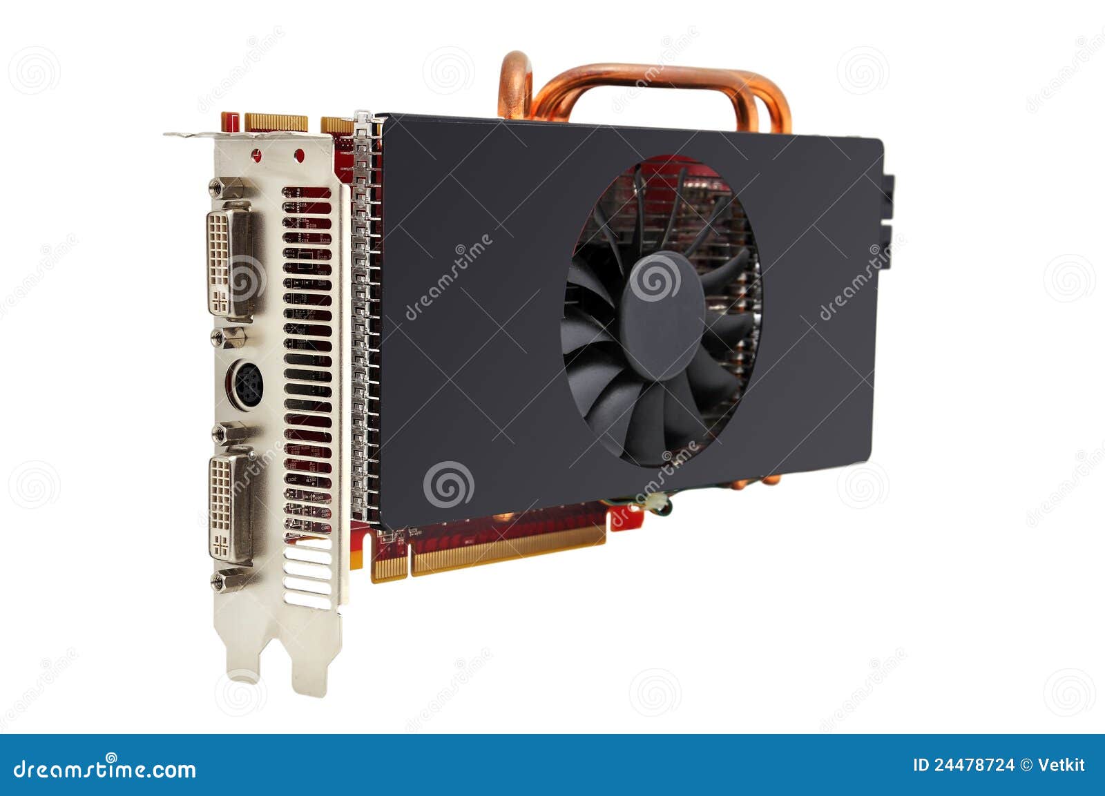De Grafische Kaart Van De Computer Stock Foto - Image of macht ...