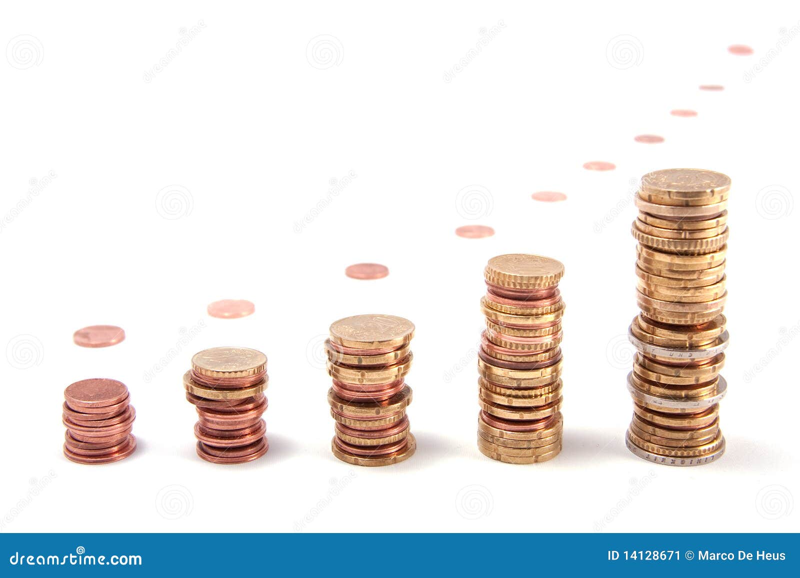 De Groei Van De Investering Stock Afbeelding - Image of inkomens, bank ...