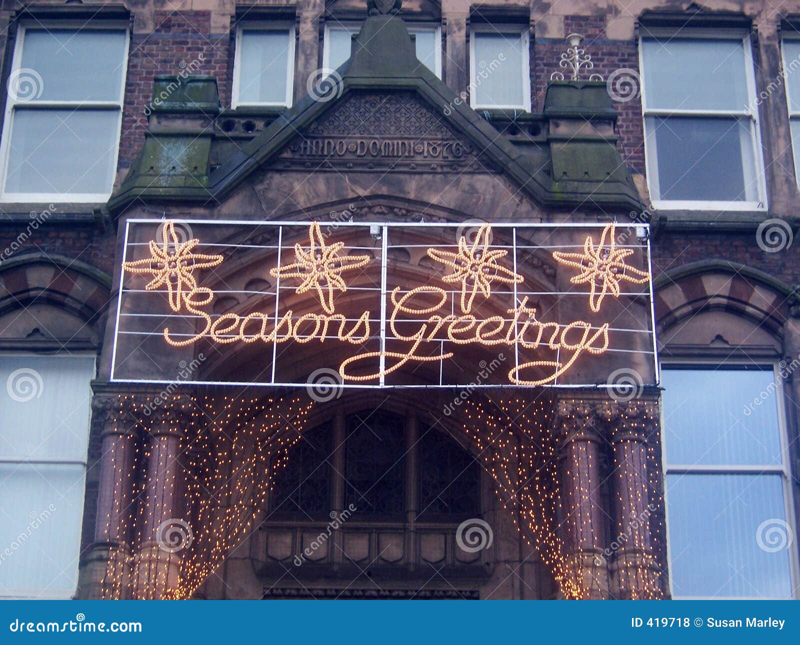 De groeten van het seizoen stock foto. Image of bollen - 419718