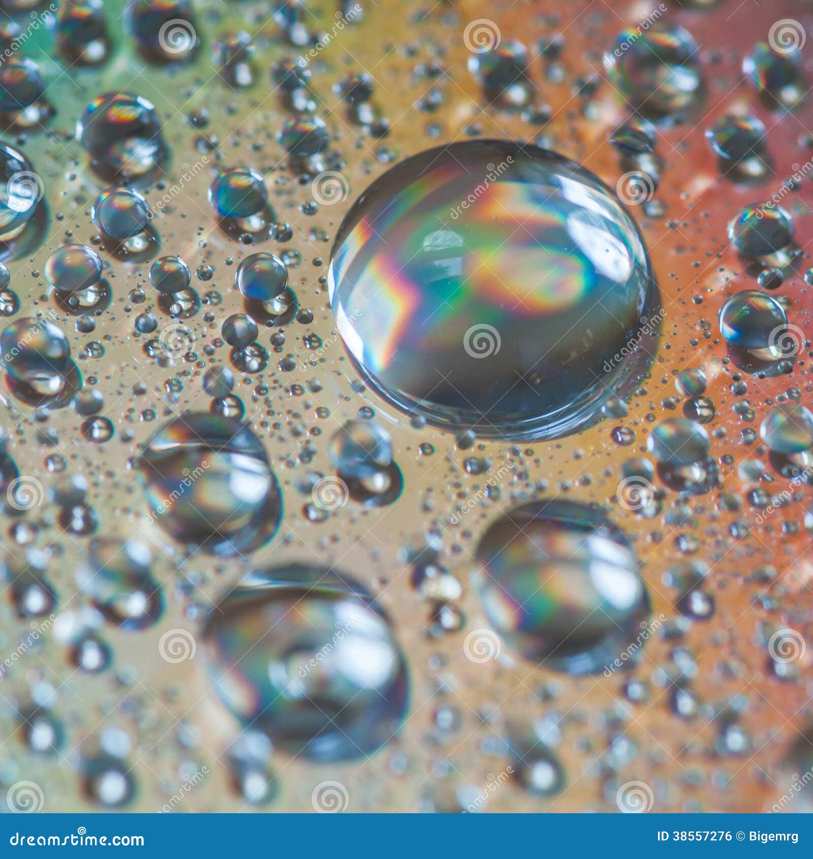 De Grootste Druppel stock foto. Image of sluit, kleurrijk - 38557276