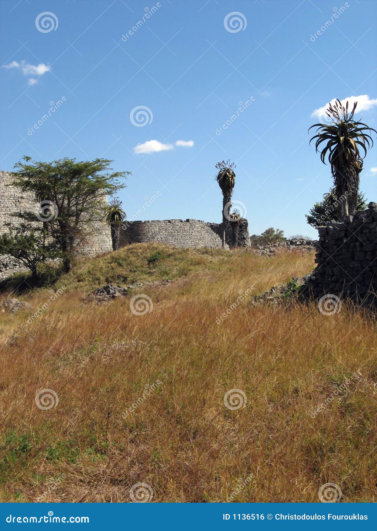 De Grote Bijlage Van Zimbabwe Stock Foto - Image of landelijk, gras ...