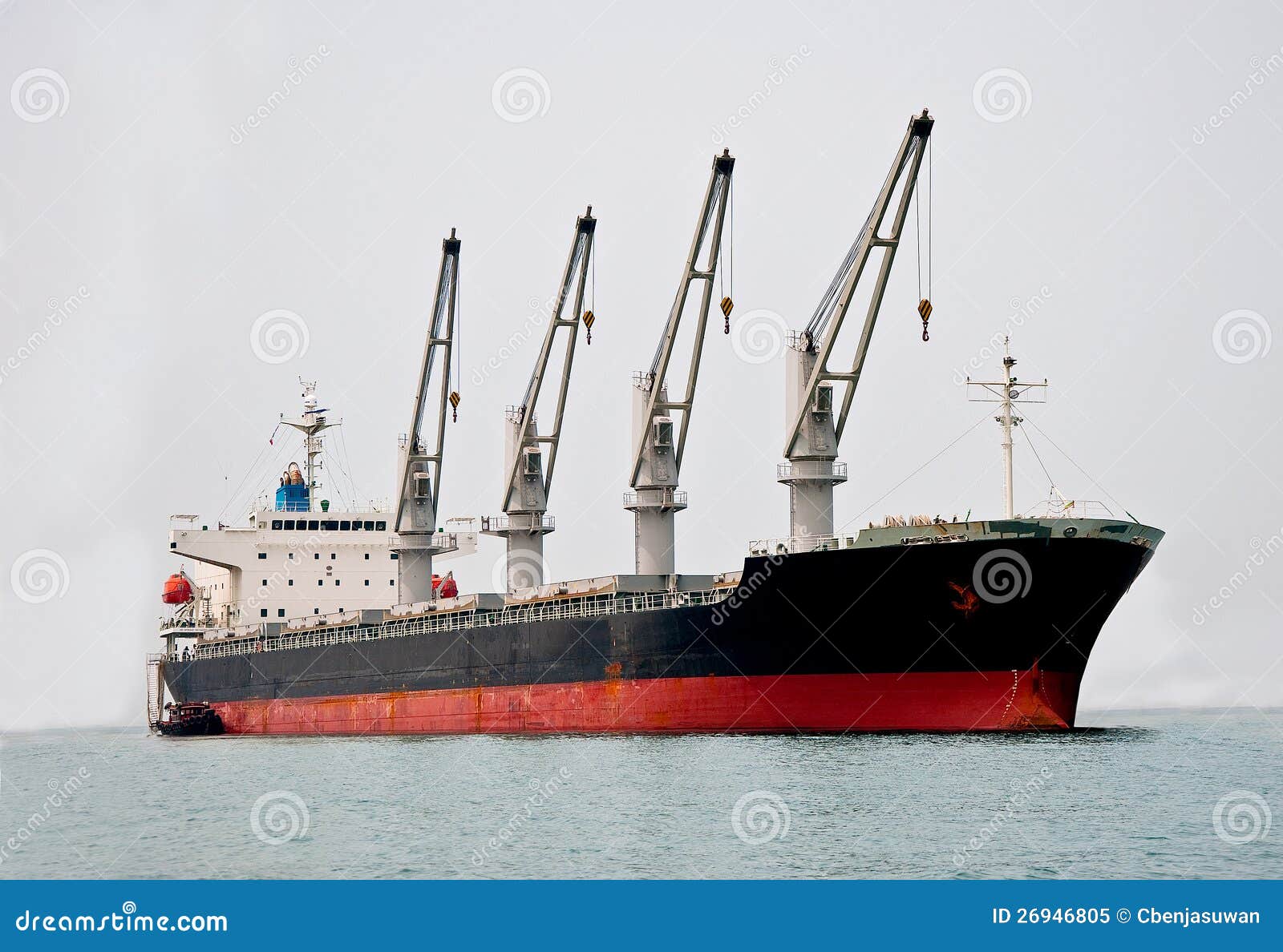 De grote boot stock afbeelding. Image of boot, fabriek - 26946805