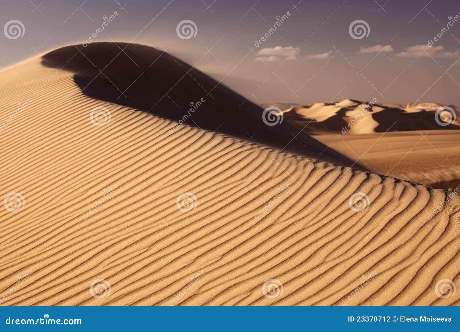 De Grote De Sahara Woestijn Dichtbij Siwa Stock Foto - Image of oase ...