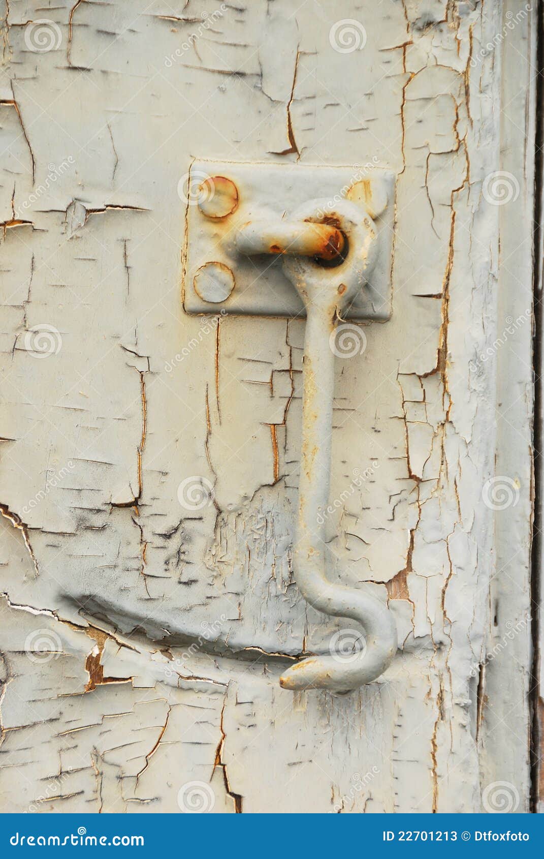 De Haak van de deur stock afbeelding. Image of ingang - 22701213