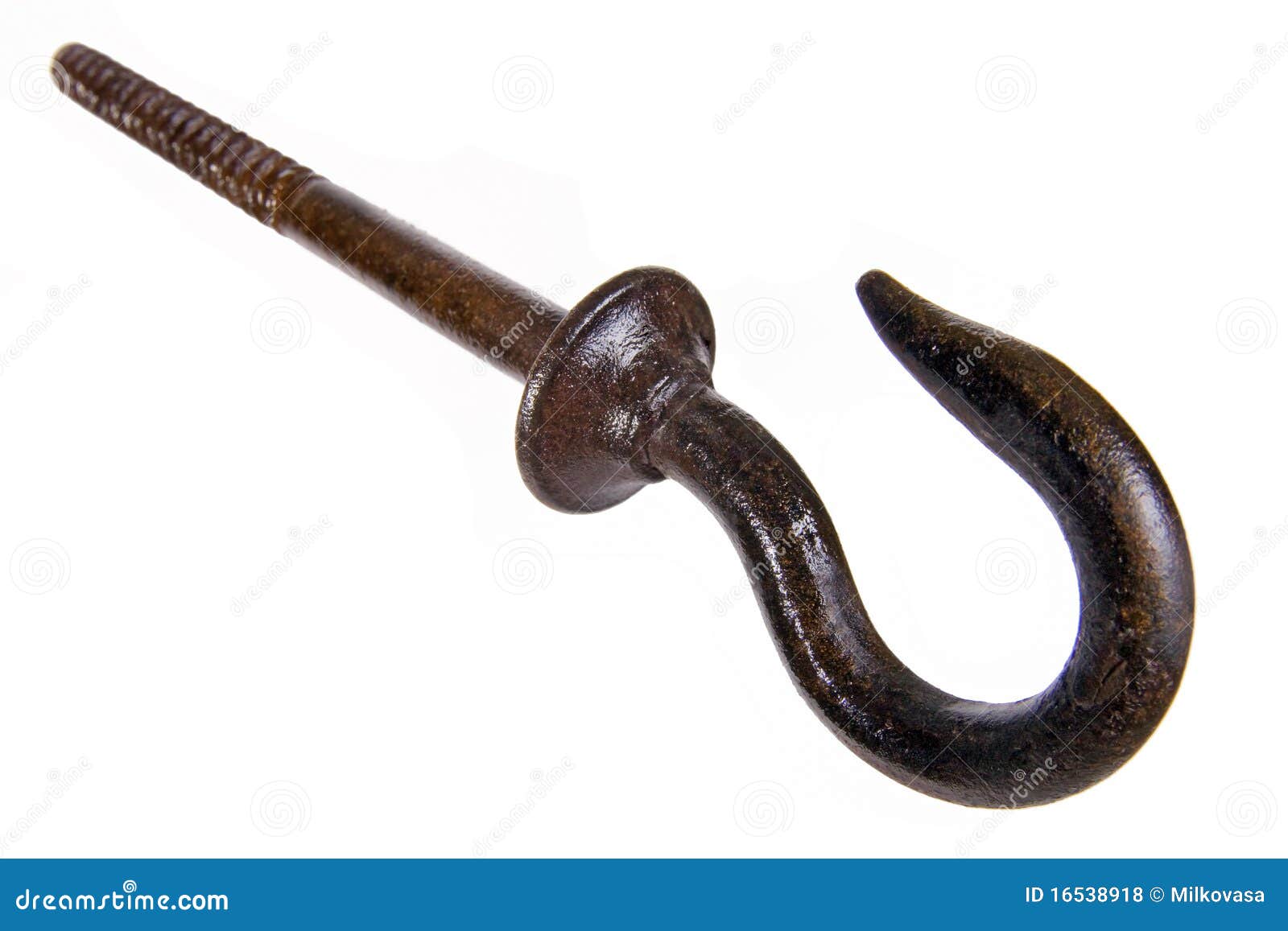 De haak van de schroef stock foto. Image of bout, schroeven - 16538918