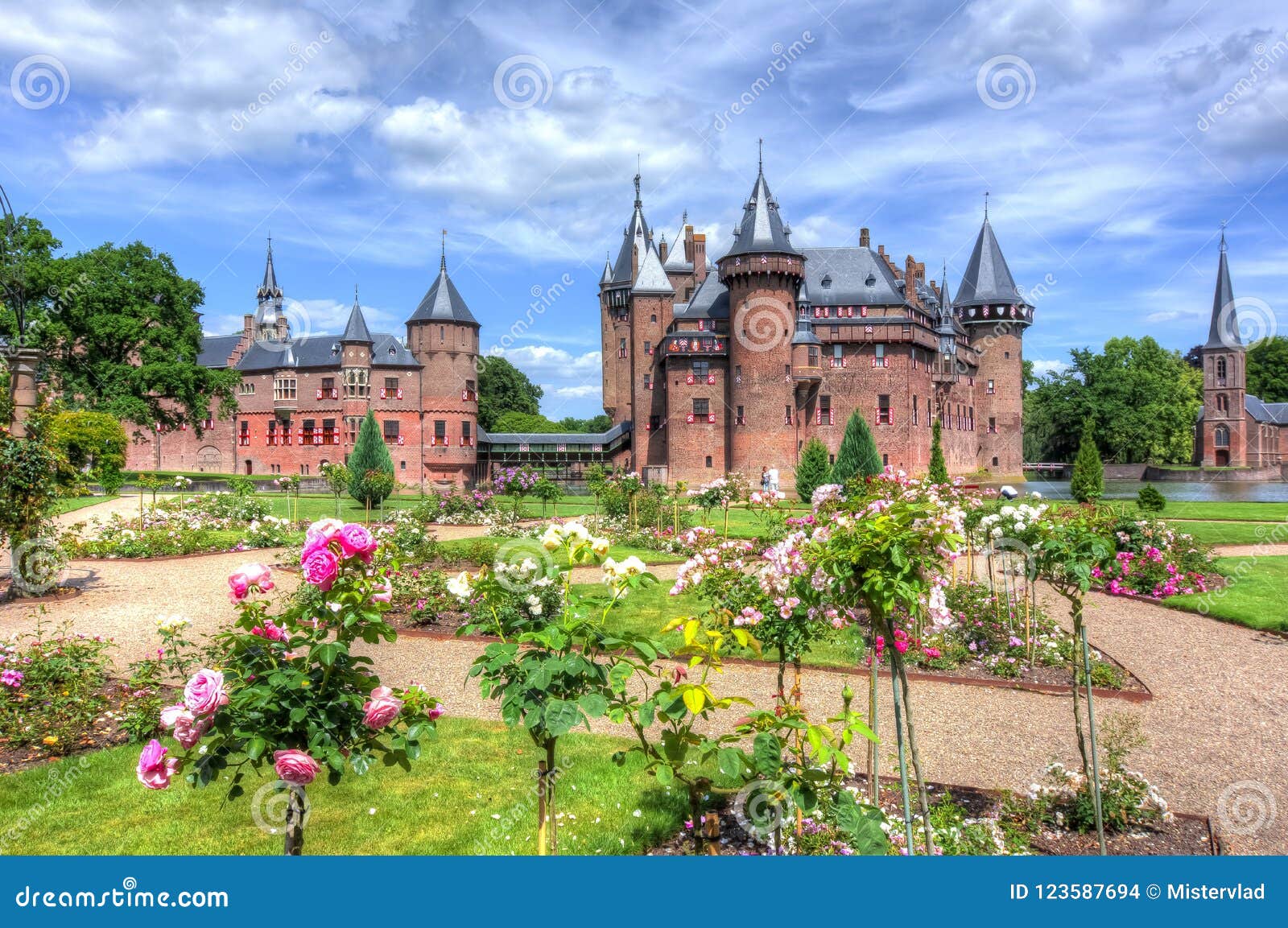 De Haar Castle Near Utrecht, Netherlands Editorial Stock Image - Image ...