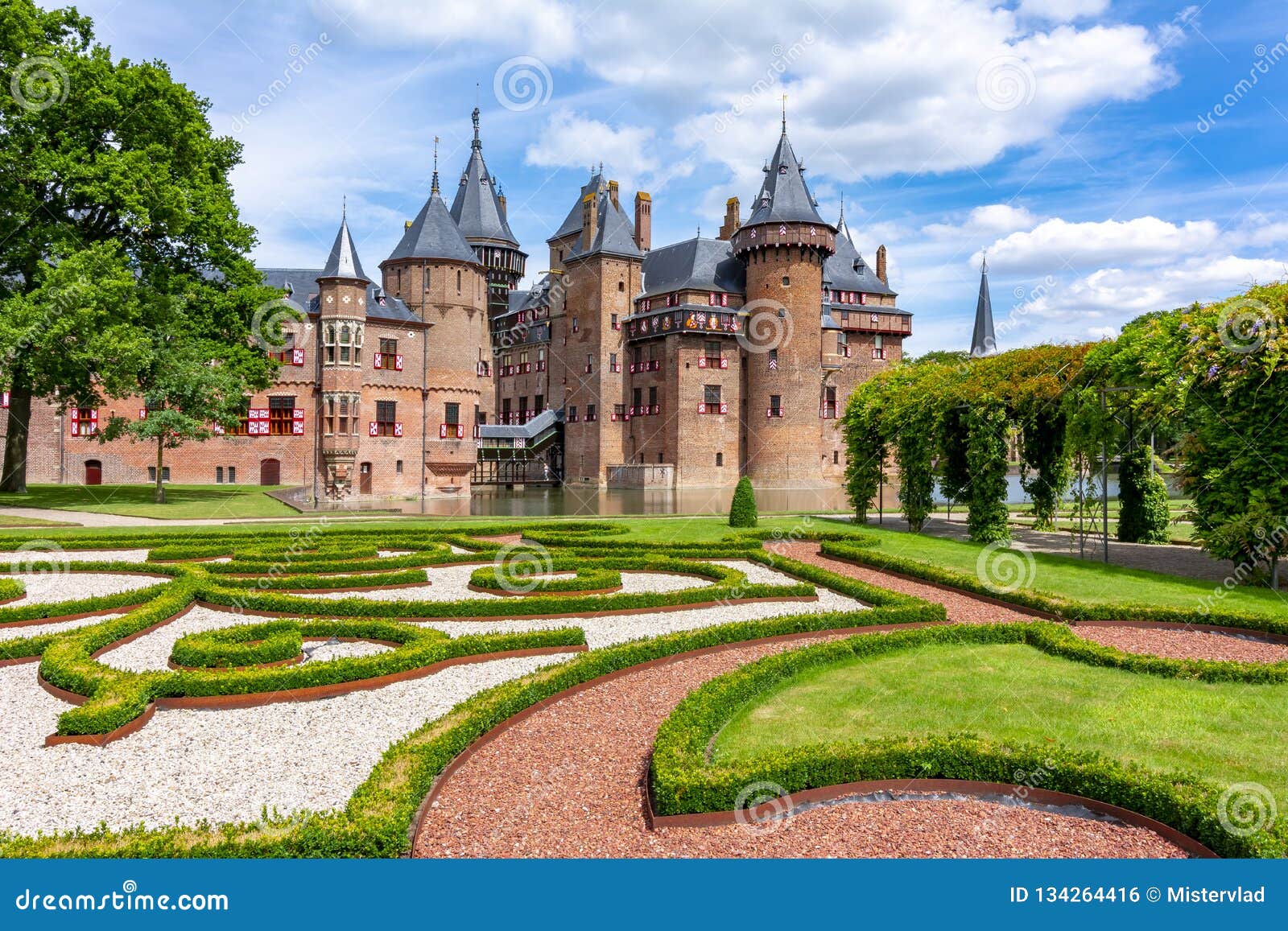 De Haar Castle Near Utrecht, Netherlands Editorial Photo - Image of ...