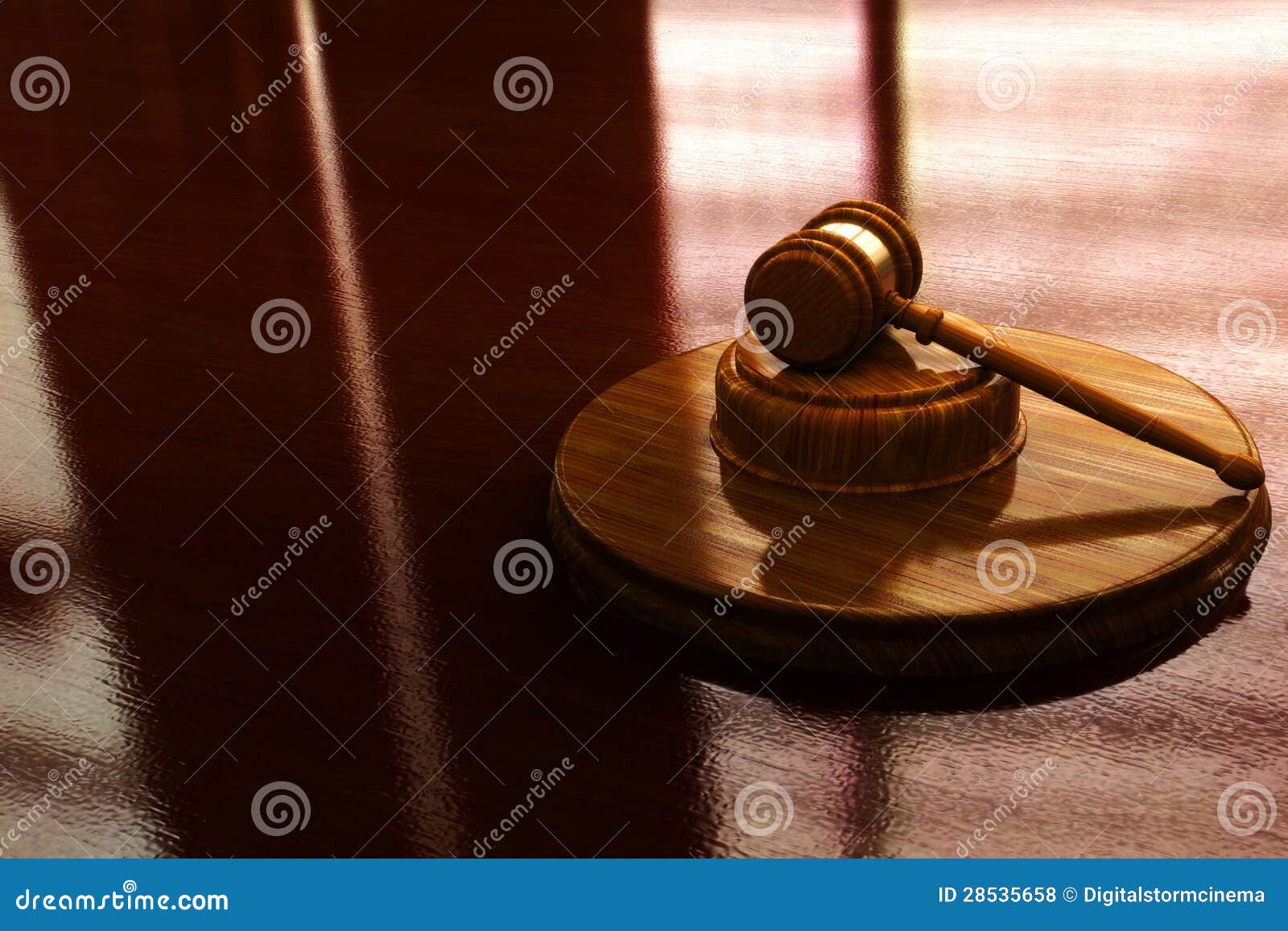 De hamer van de rechter stock illustratie. Illustration of kostuum ...