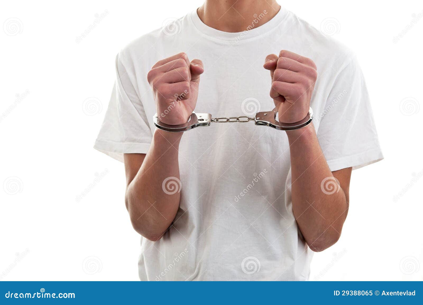 De handboeien om:doen stock afbeelding. Image of handboei - 29388065