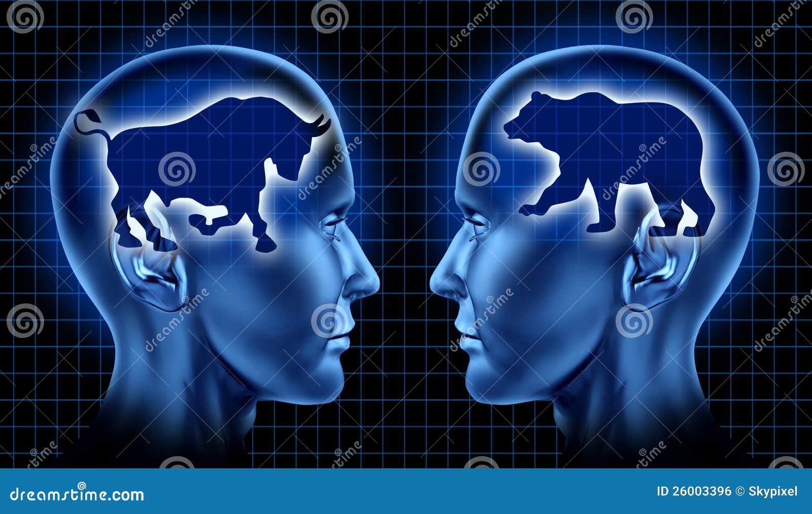 De Handelaren Van De Effectenbeurs Stock Illustratie - Illustration of ...