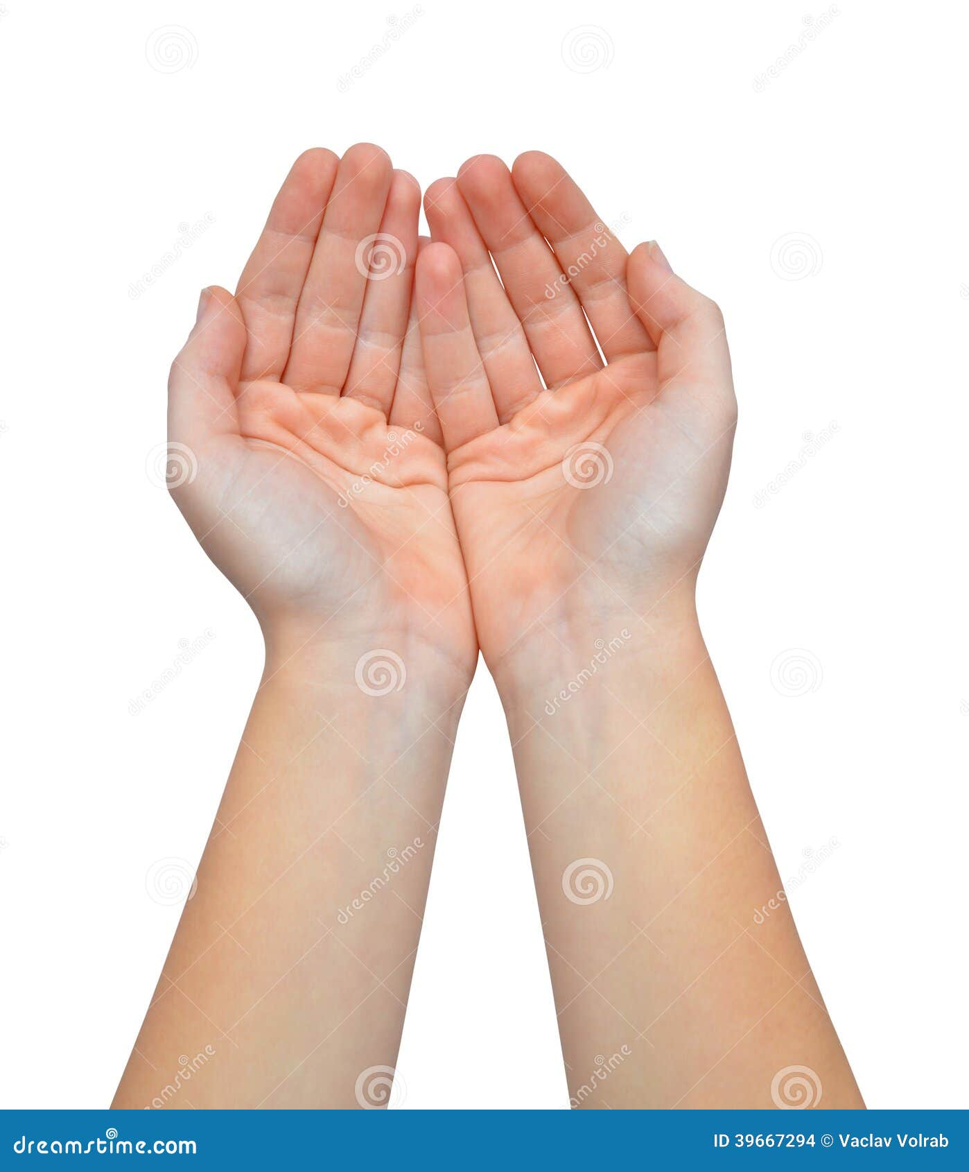 De handen van de vrouw stock foto. Image of duim, teken - 39667294