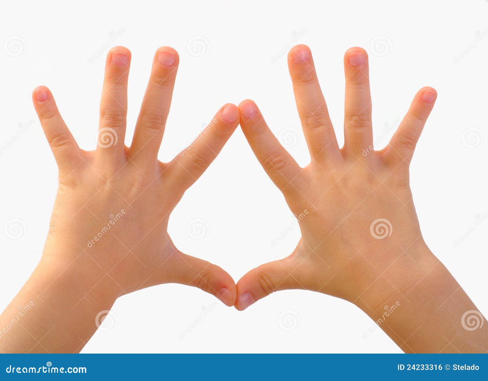 De Handen Van Kinderen Schilderen Af Stock Foto - Image of kinderen ...