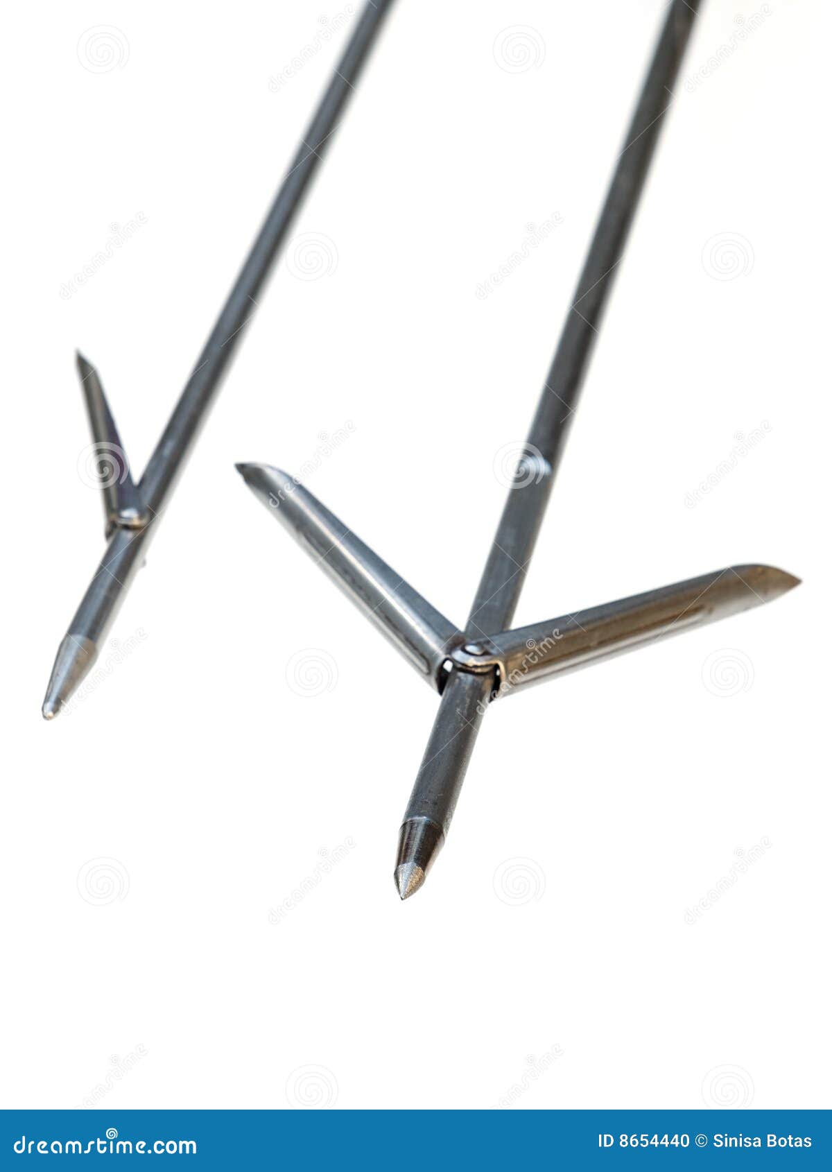 De harpoenen van Tahitian stock foto. Image of gevaarlijk - 8654440