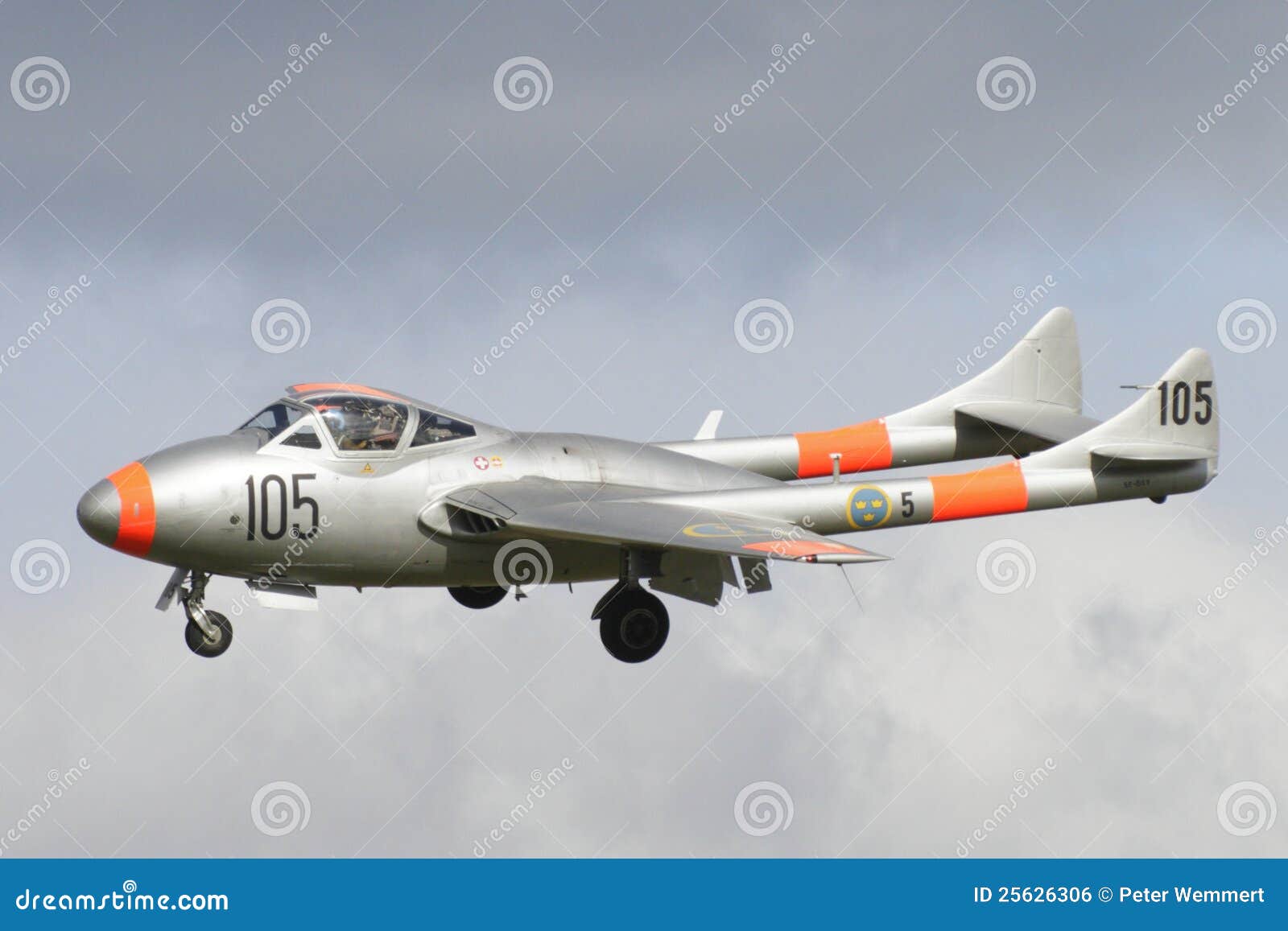 De Havilland DH.100 Vampire Editorial Photo - Image of engine ...