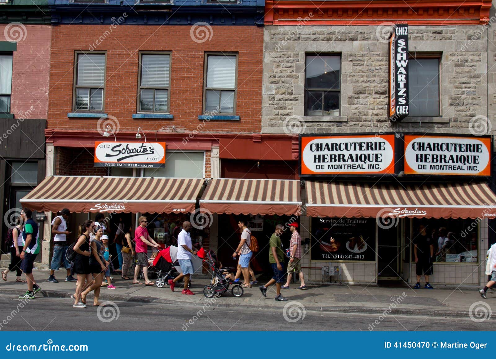 De Hebreeuwse Delicatessen Van Montreal Redactionele Afbeelding ...