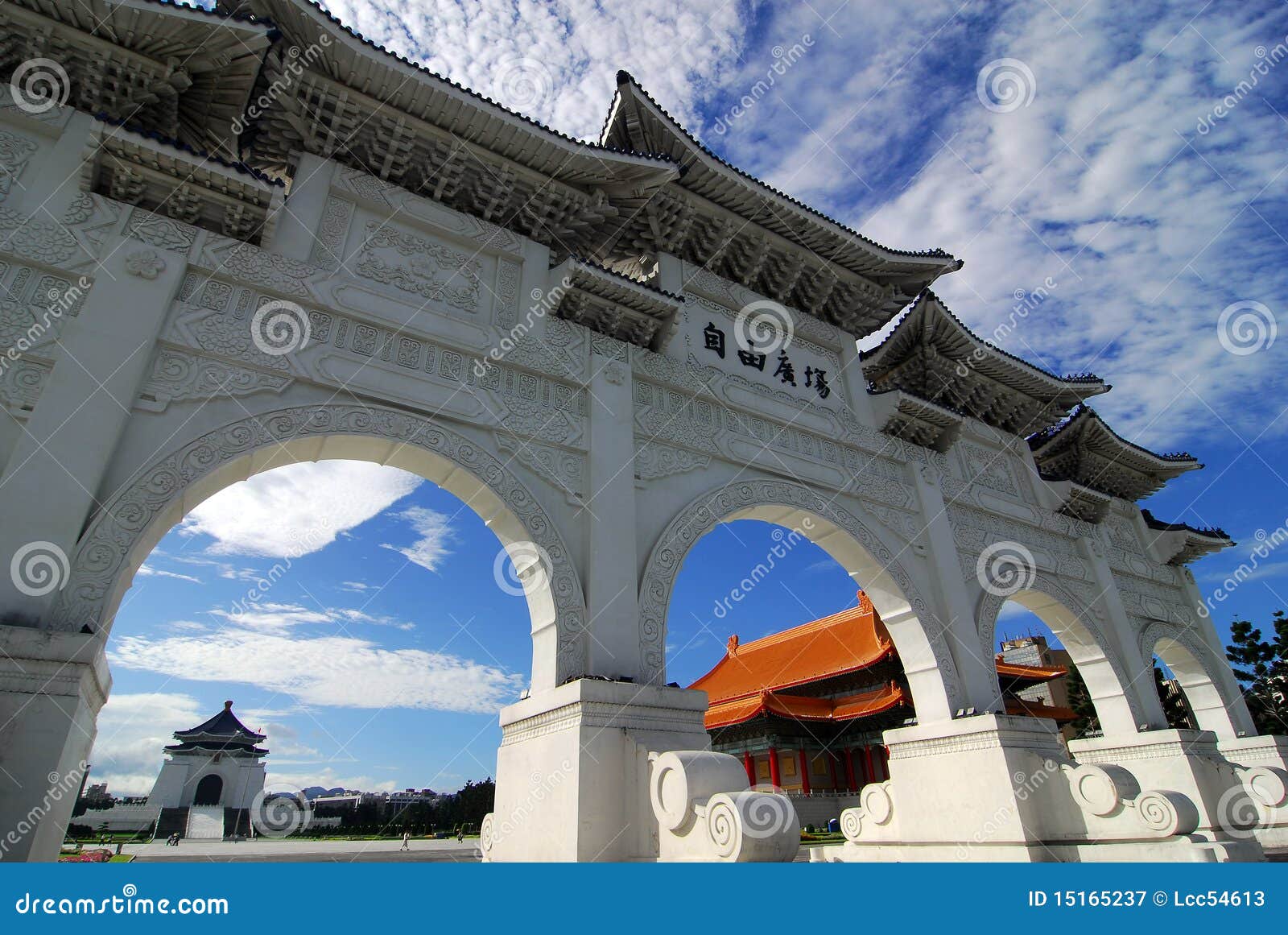 De HerdenkingsZaal Van Kai-Shek Van Chiang Stock Afbeelding - Image of ...