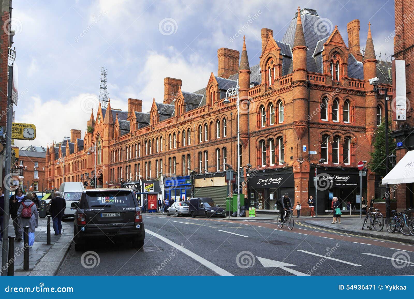 De Historische Bouw in Het Centrum Van Dublin Redactionele Foto - Image ...