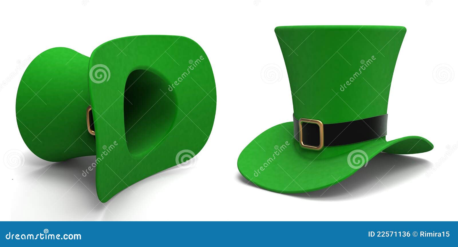 De hoed van de kabouter stock illustratie. Illustration of vier - 22571136