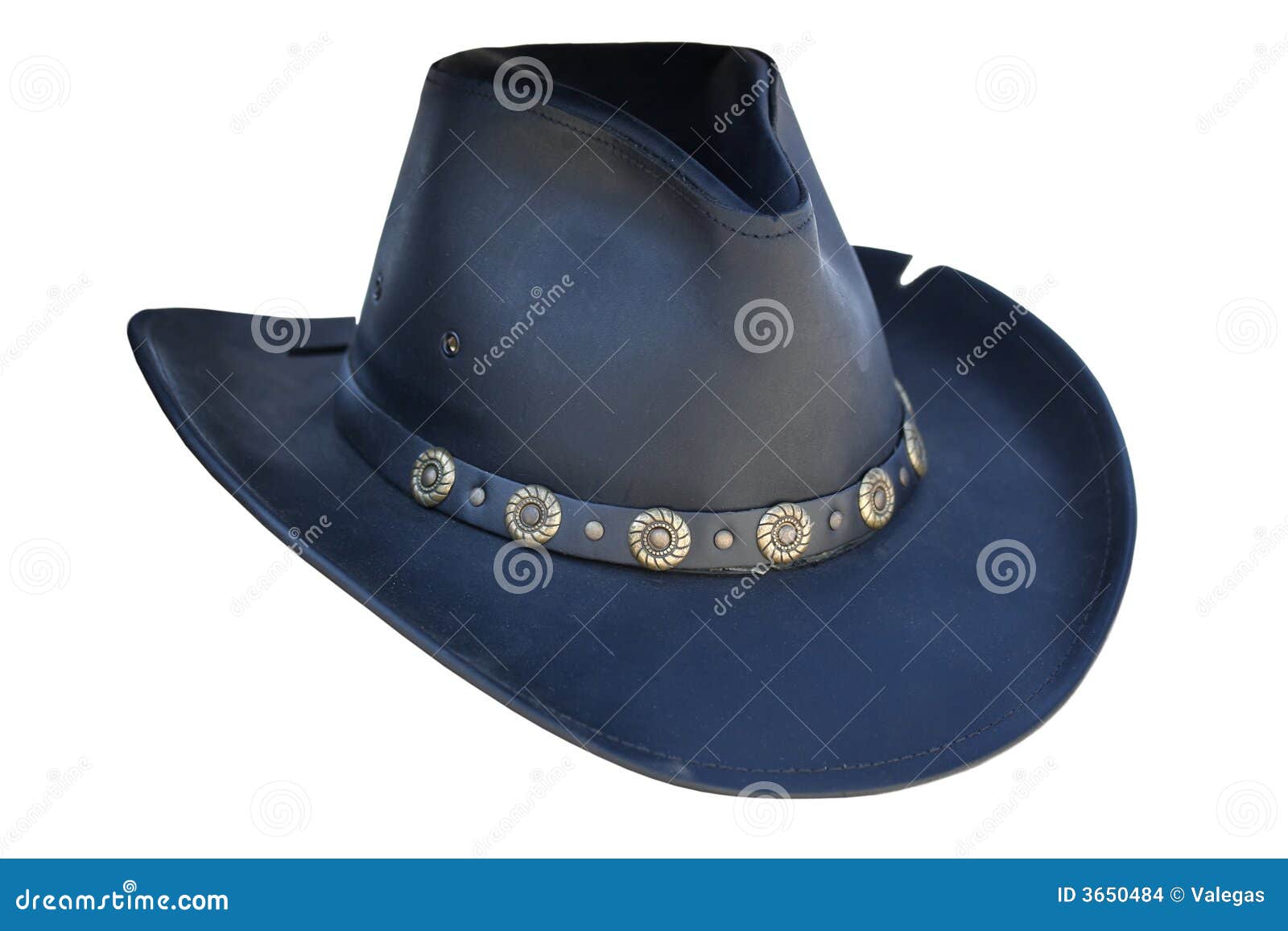 De hoed van het leer stock foto. Image of westen, stijl - 3650484