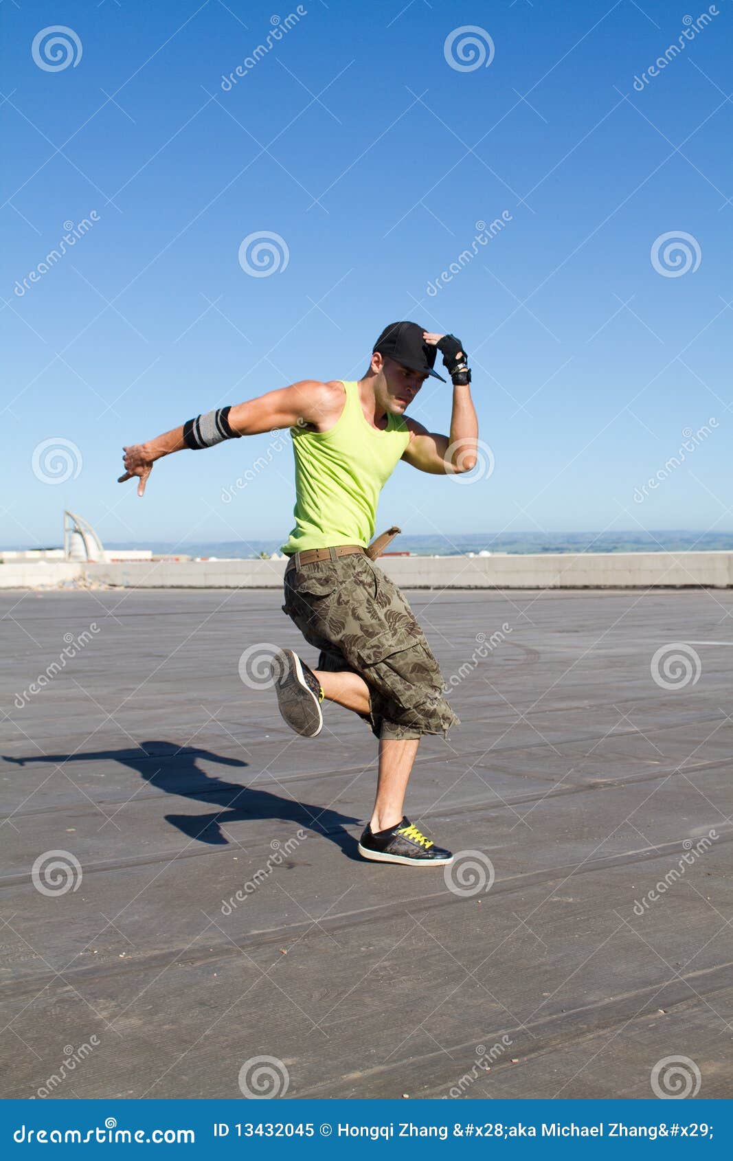 De hop van de heup stock afbeelding. Image of dansen - 13432045