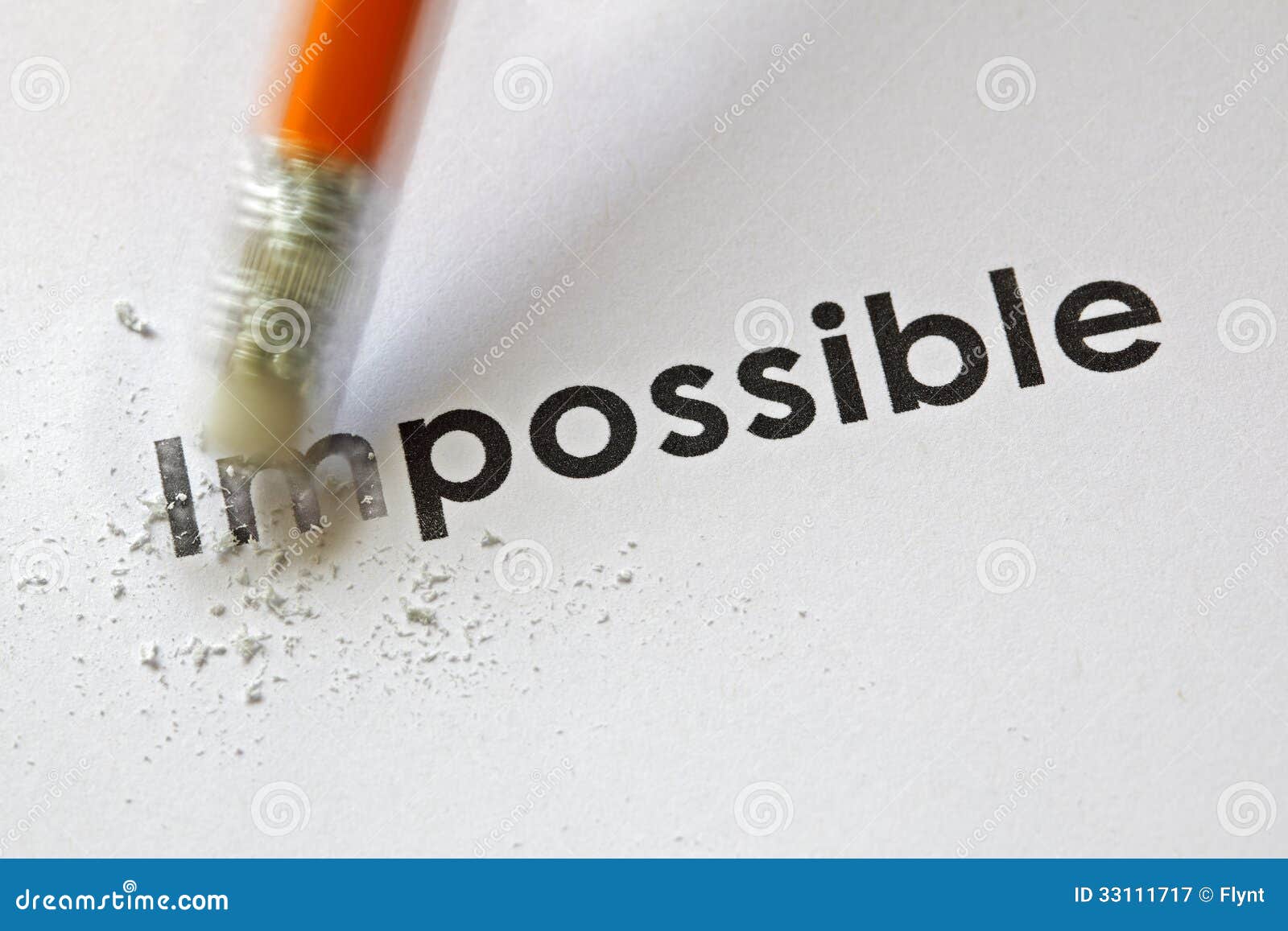 De imposible al posible imagen de archivo. Imagen de accesibilidad ...