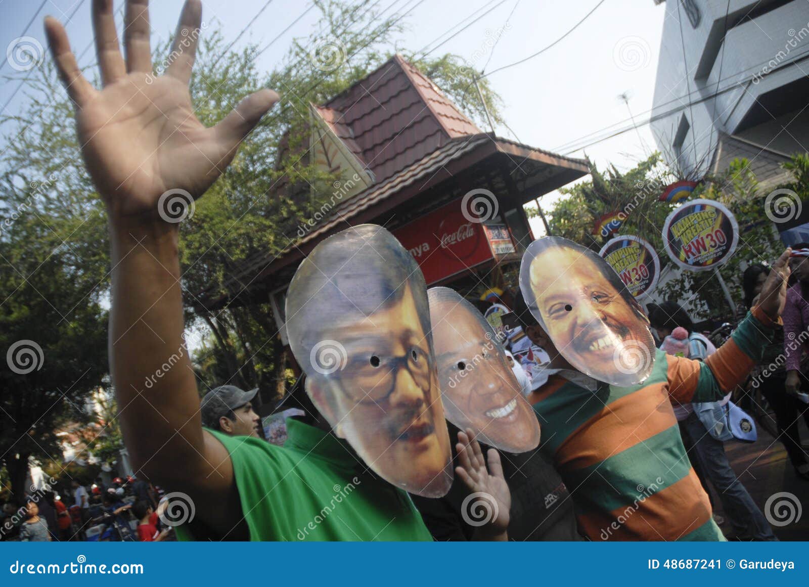 DE INDONESISCHE CONTROVERSE VAN DE CORRUPTIEoorlog Redactionele Foto ...